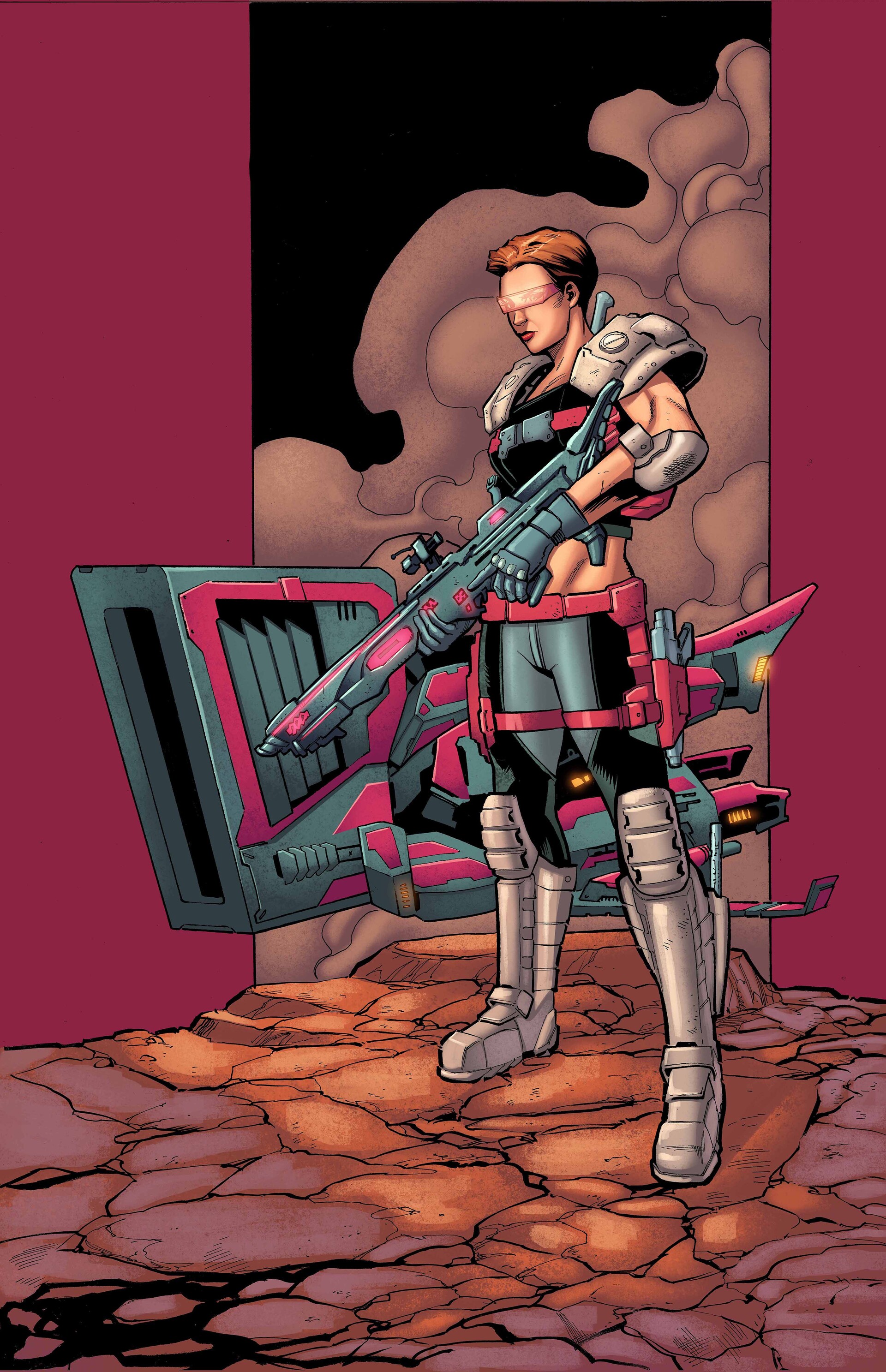 ArtStation - Katie Black Dragon - Comic Coloring Pinups