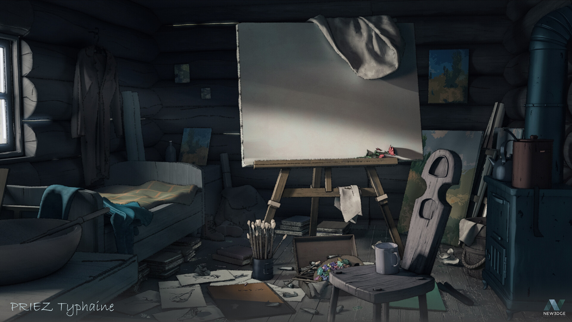 ArtStation - Ursula's house - Kiki's delivery service