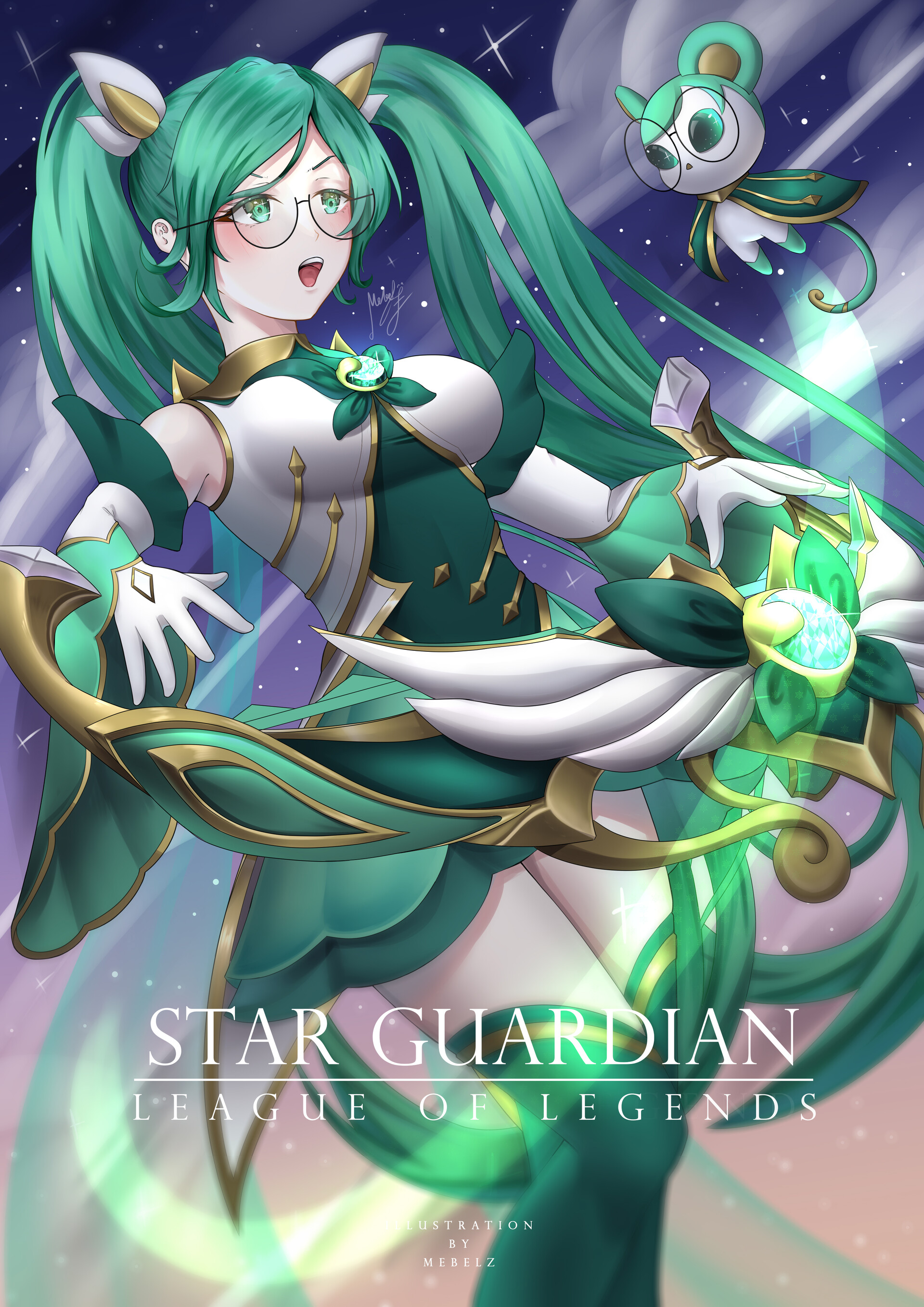 ArtStation - Star guardian Sona - Fan art