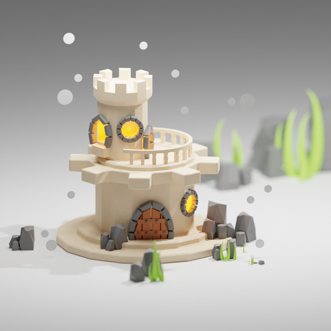 ArtStation - White Castle