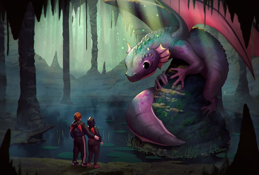 ArtStation - Dragon commission