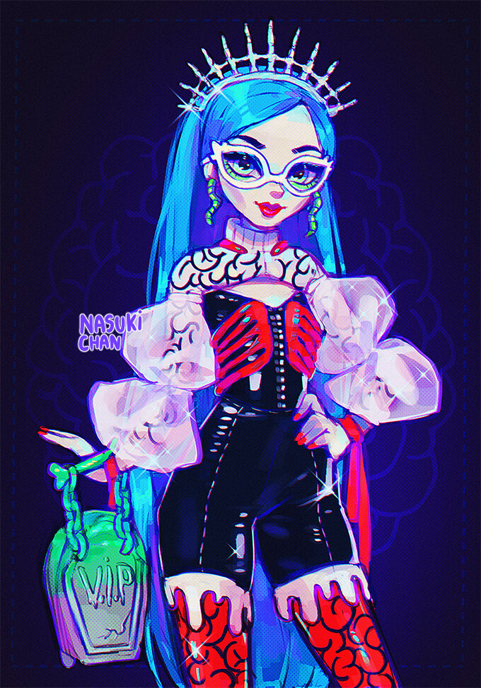 ArtStation - Ghouluxe Ghoulia Yelps - Monster High