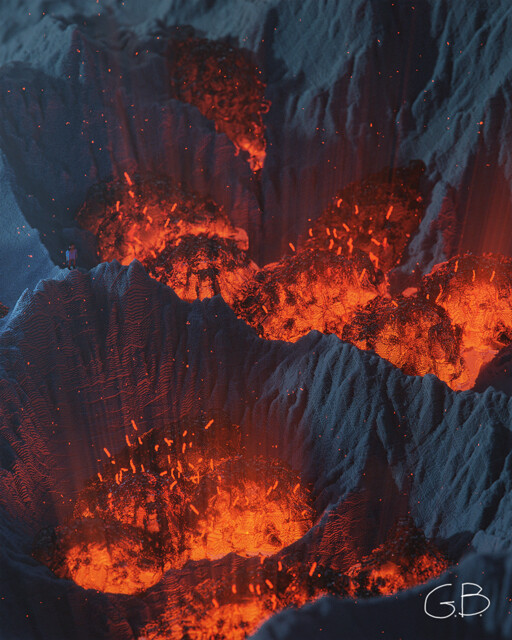 ArtStation - 23/05/2023 Réserve de magma