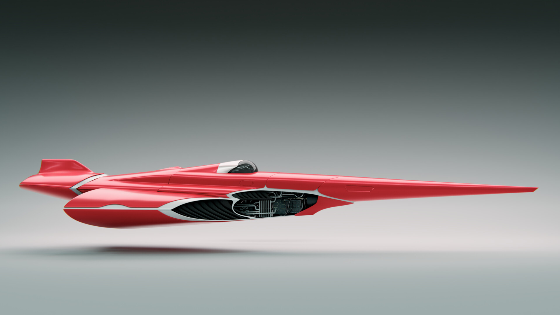 Pablo Carnicer Pérez - Speeder, Futuristic Racing Vehicle