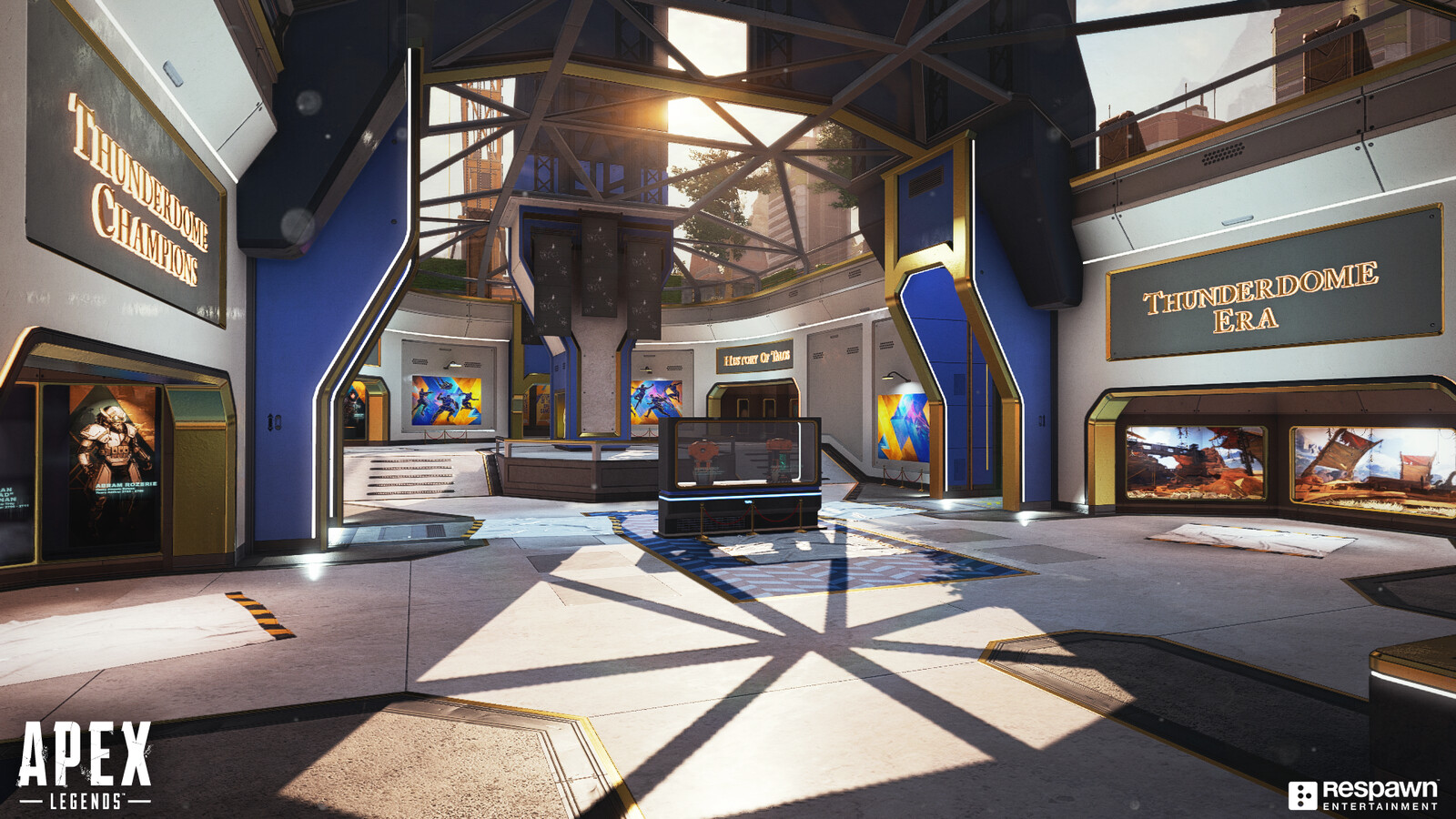 mine ulas portfolio - Apex Legends: Arsenal - Apex Games Museum Interior