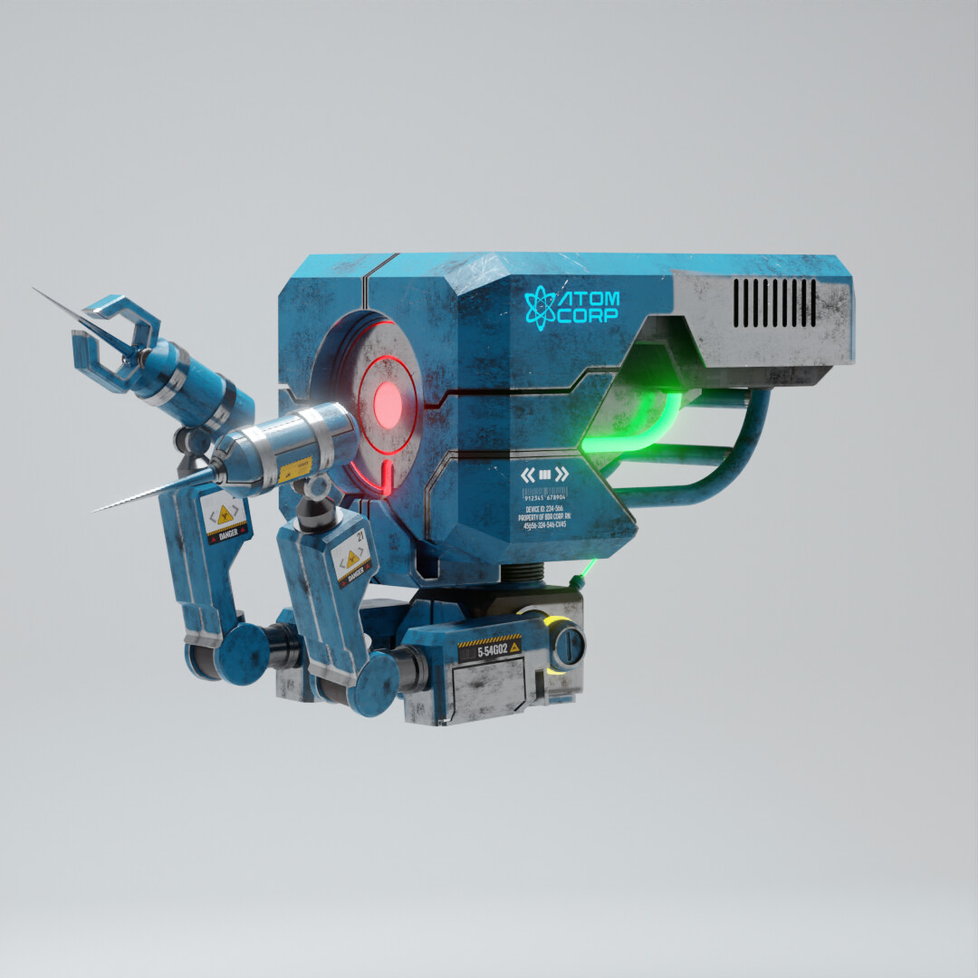 ArtStation - B-005 Machine