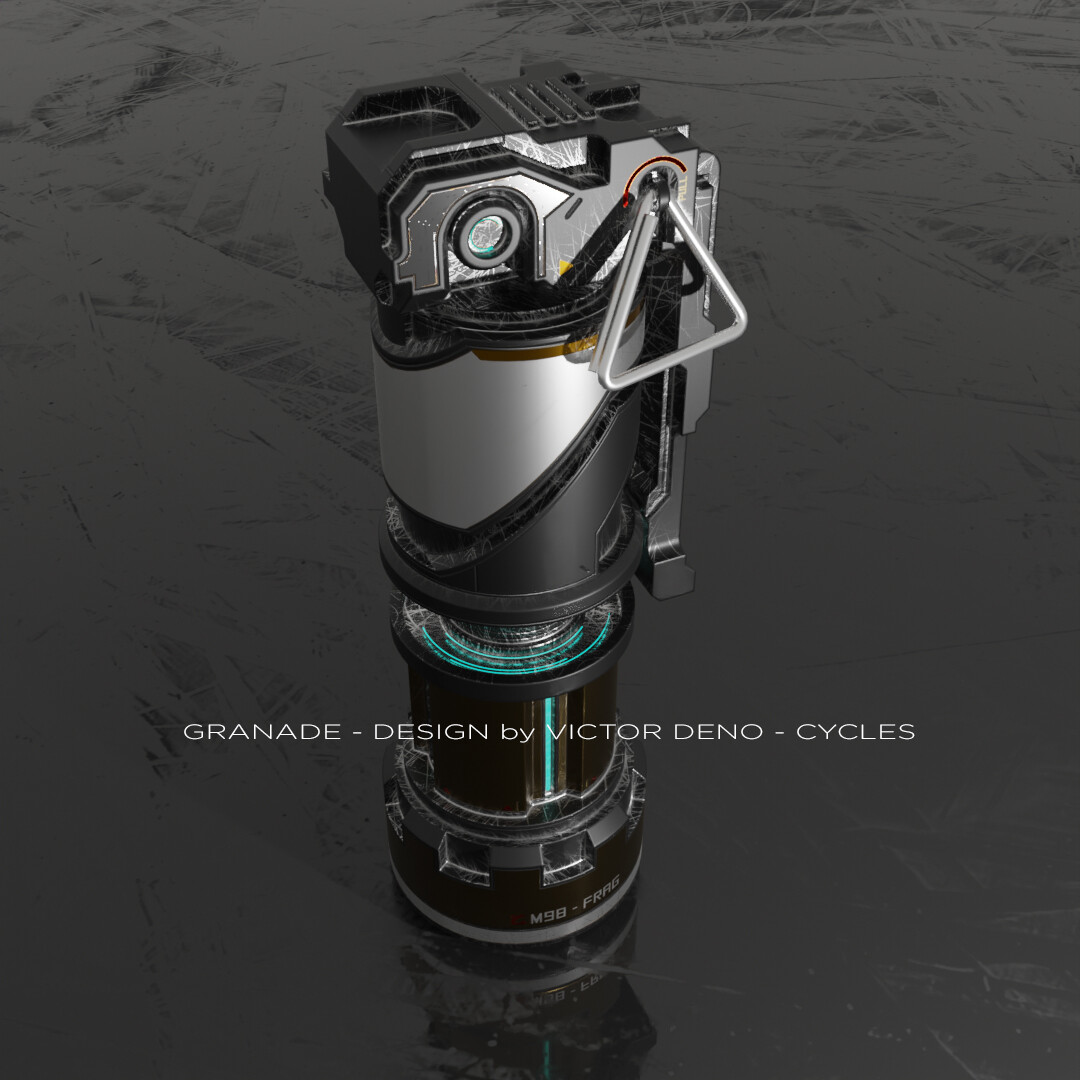 ArtStation - Granade - design by Victor Deno