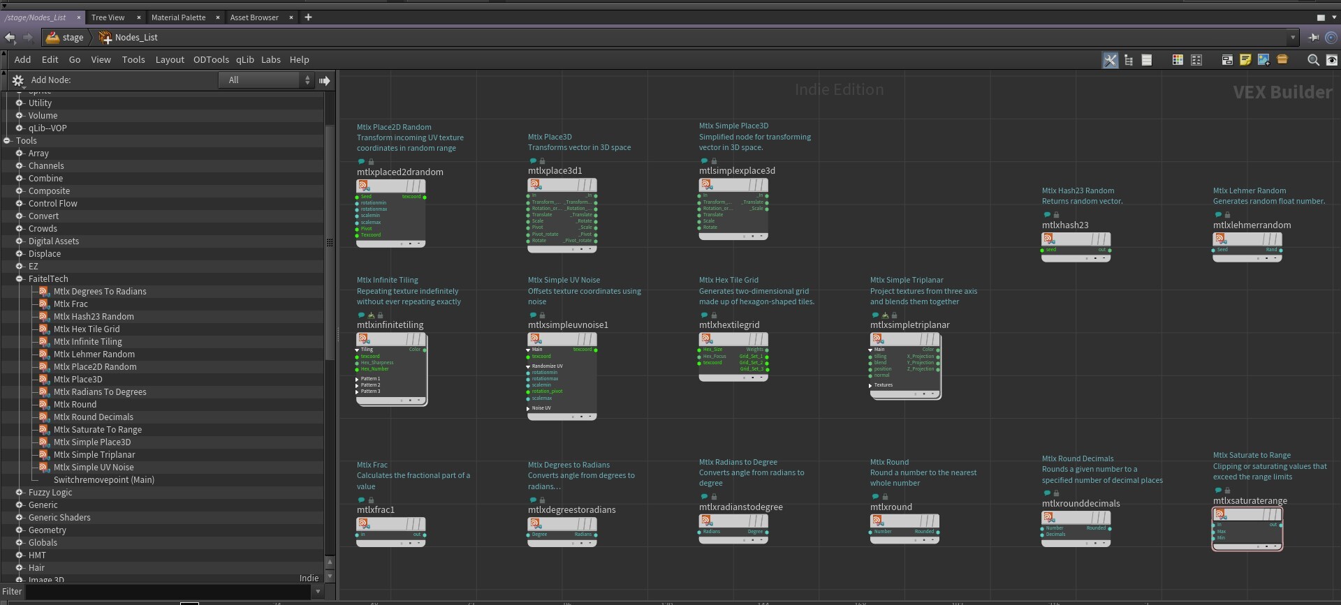 FaitelTech - MaterialX Essentials