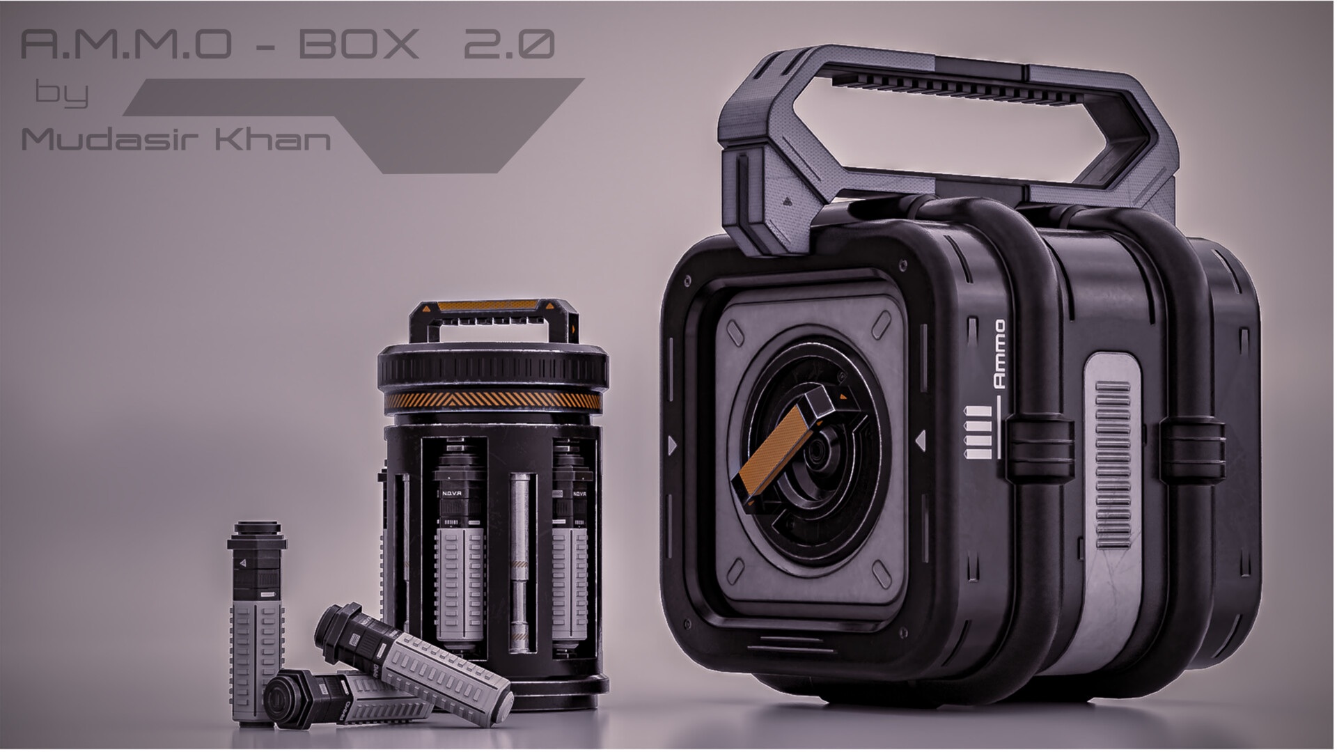 ArtStation - Sci-fi Crate (Ammo Box 2.0)