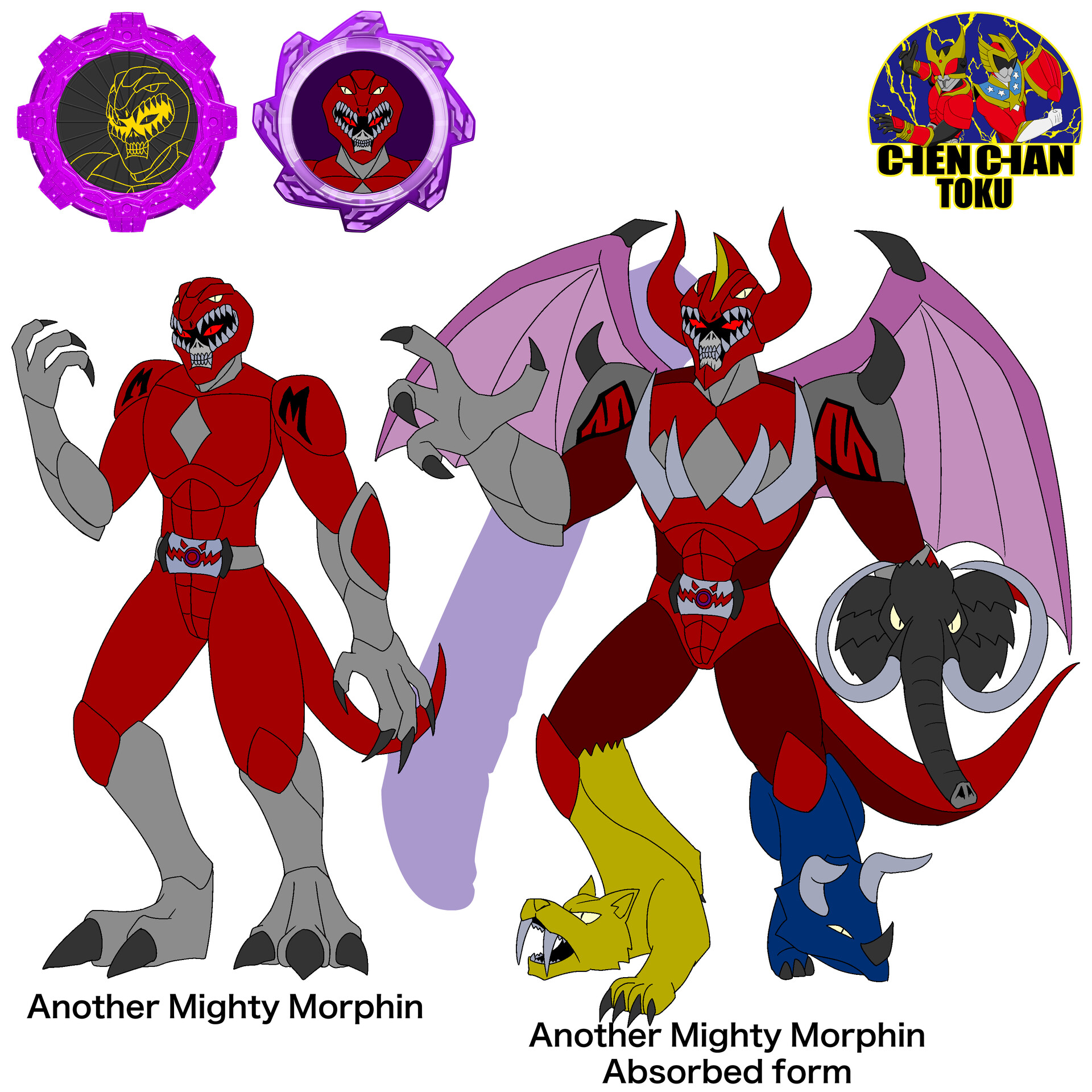 ArtStation - Another Mighty Morphin Rangers