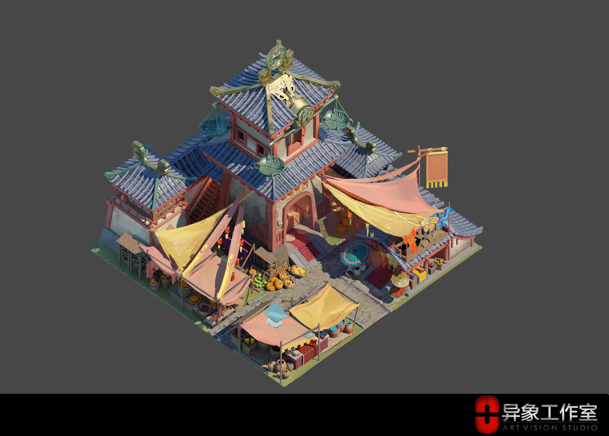 Dawnpu at Art vision studio - 国风SLG单体