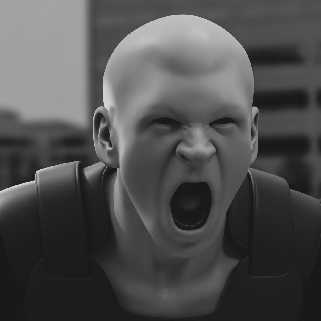 ArtStation - Feyd-Rautha Harkonnen likeness sculpt