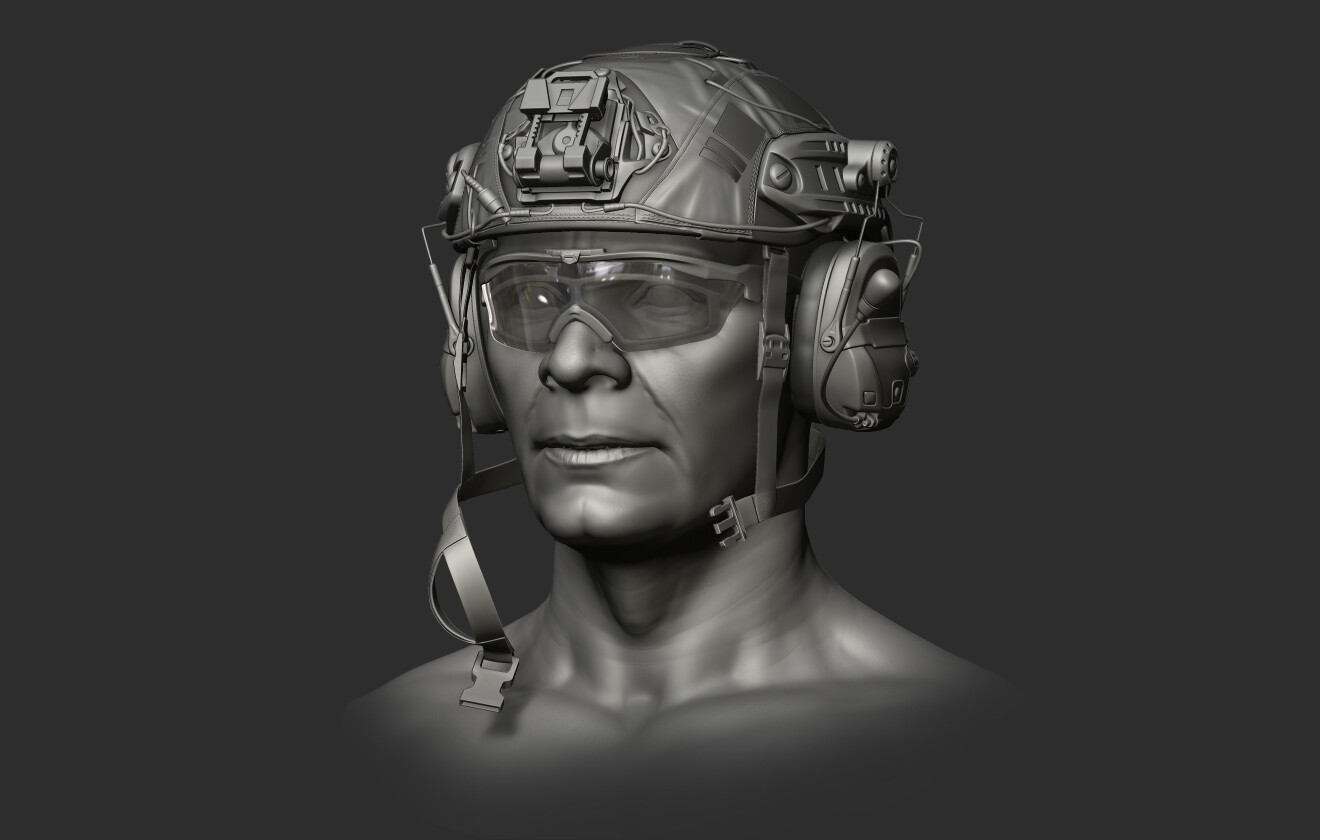 ArtStation - Head_Helmet
