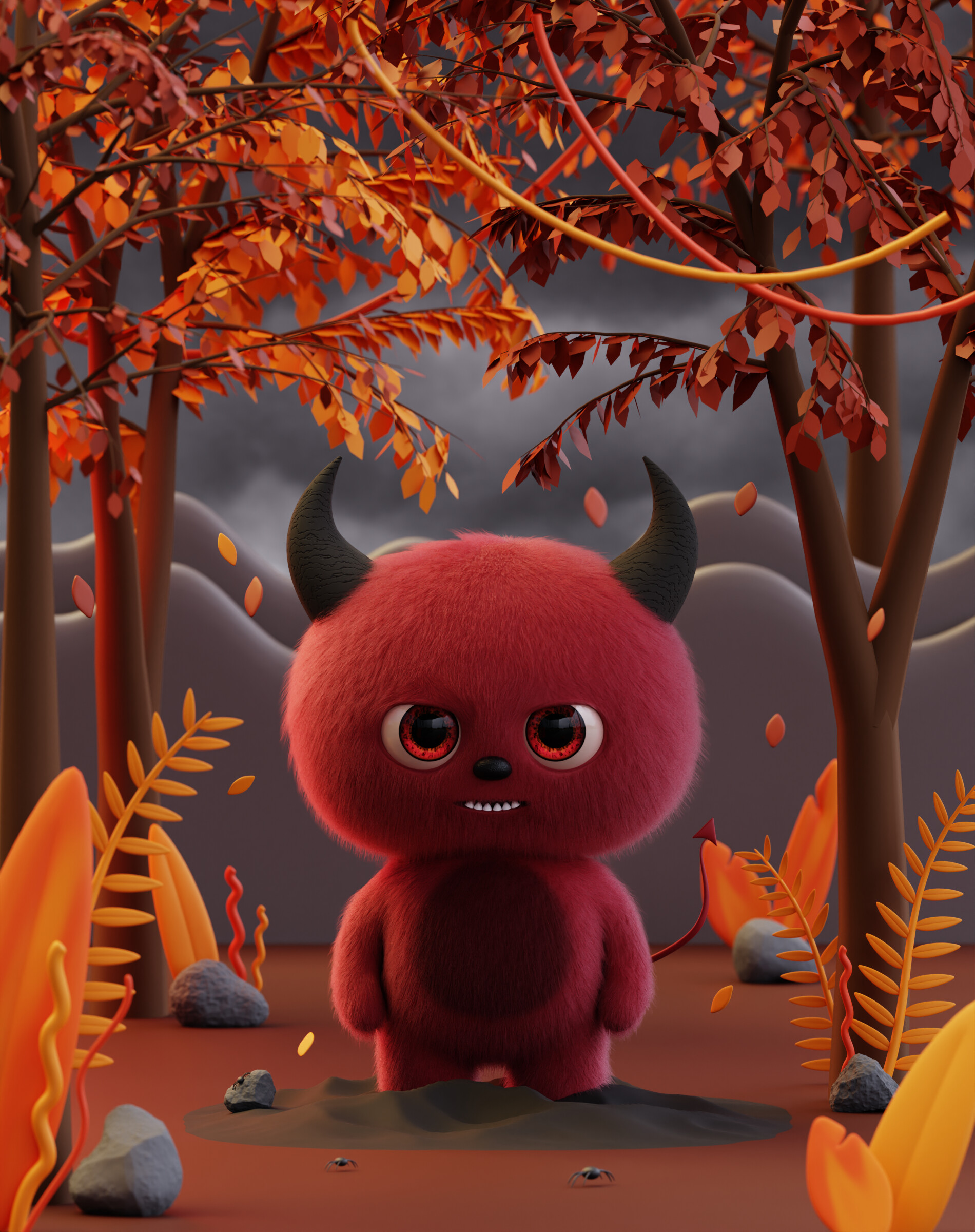 ArtStation - Rudy - Cute Monster