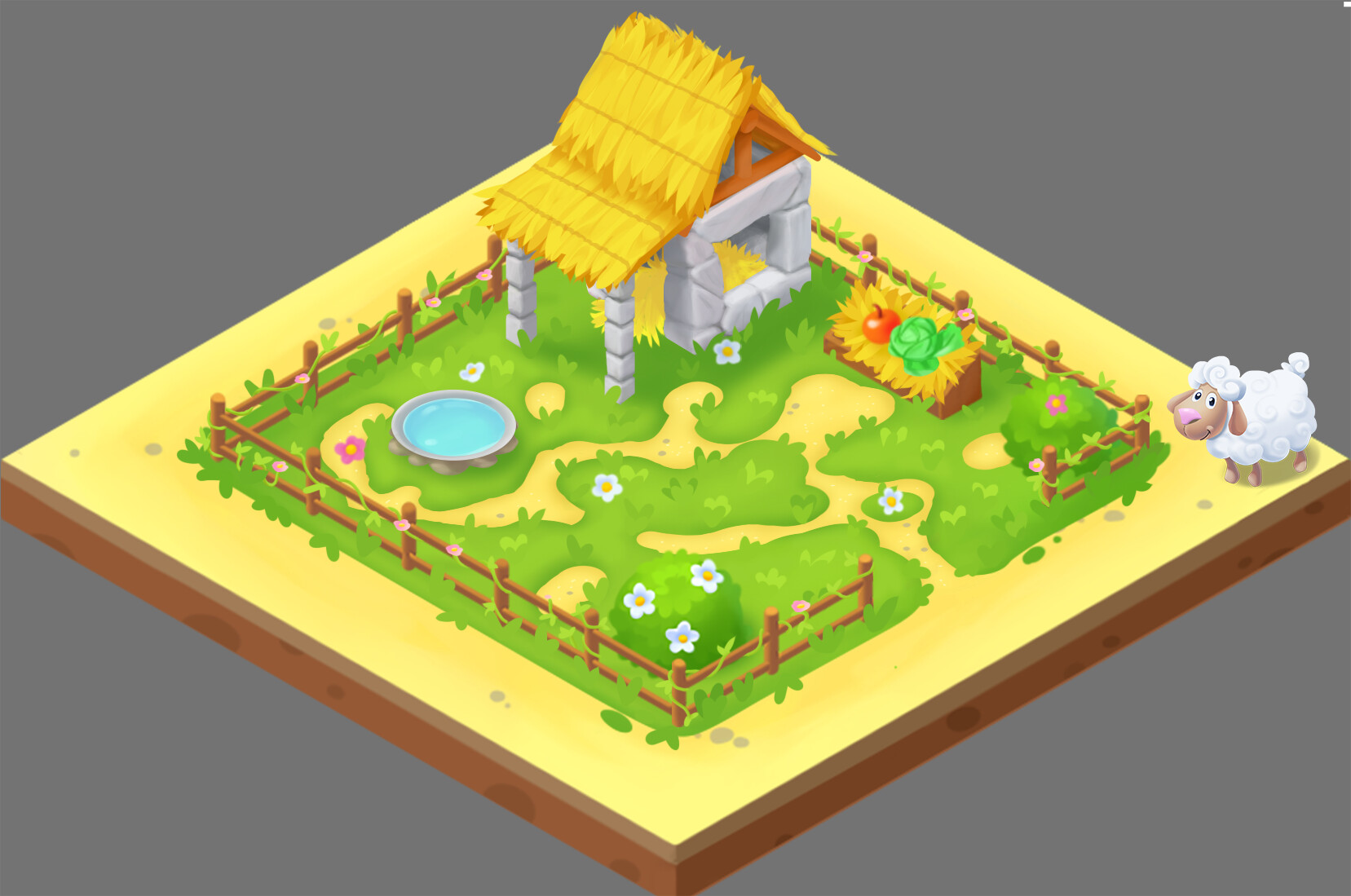 ArtStation - sheep houses