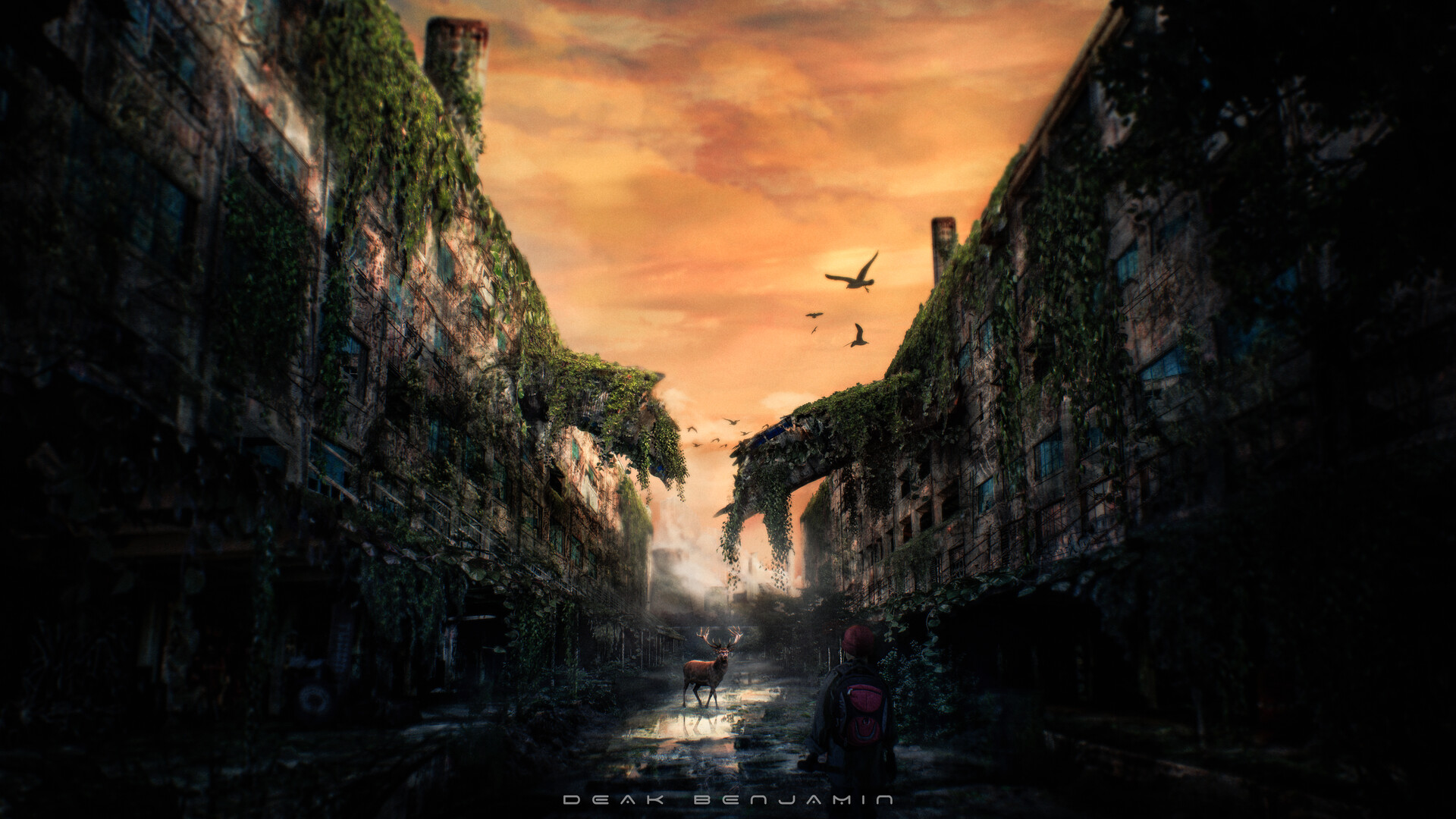 ArtStation - Overgrown Factory