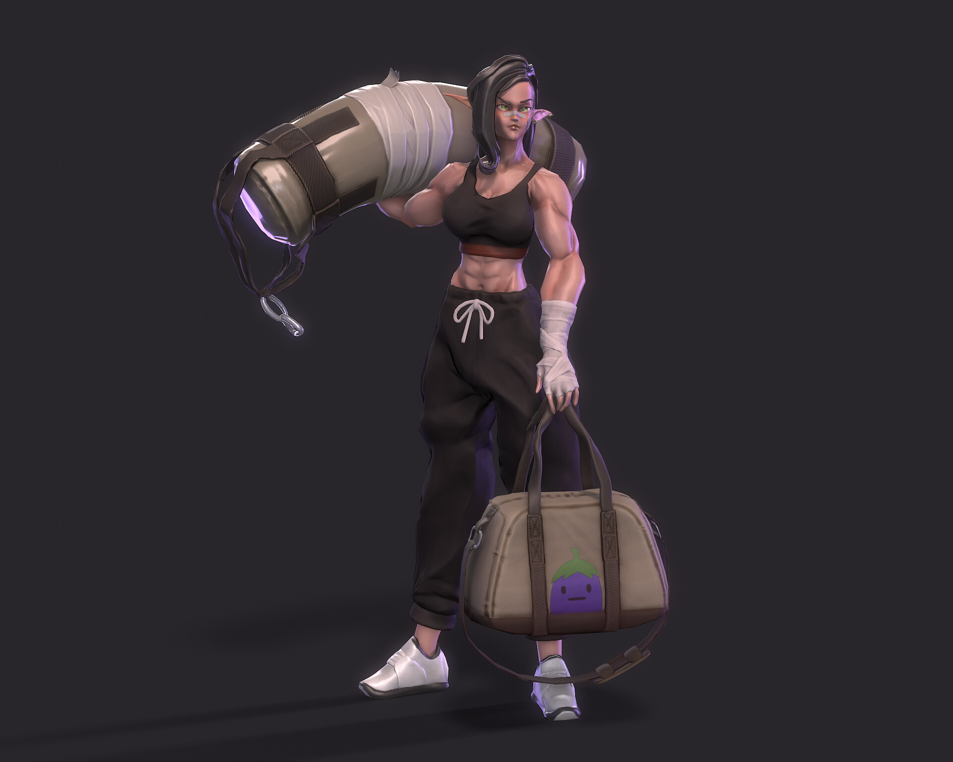 ArtStation - Fighter Elf