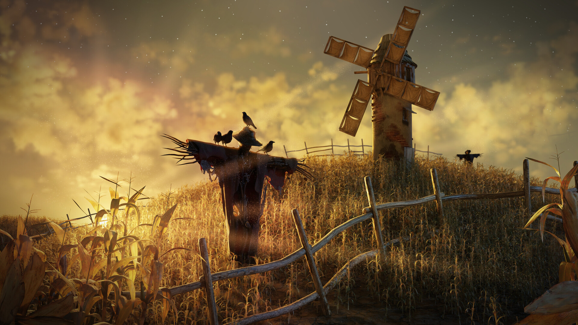 ArtStation - dead corn