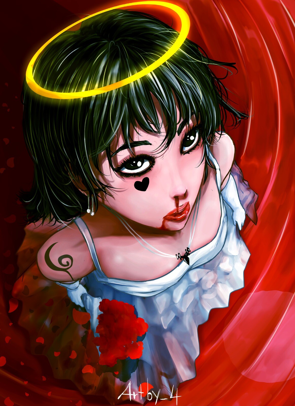 ArtStation - Bride in blood