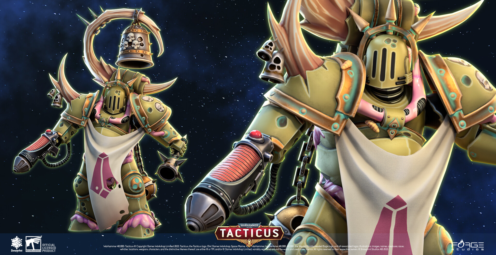 FORGE STUDIOS - Warhammer 40K: Tacticus - Corrodius Achebile