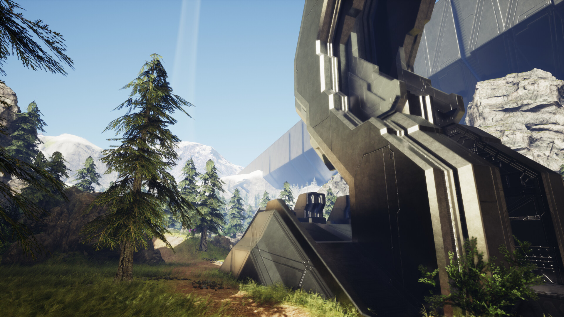ArtStation - Various Halo-styled Environments from GLASSED