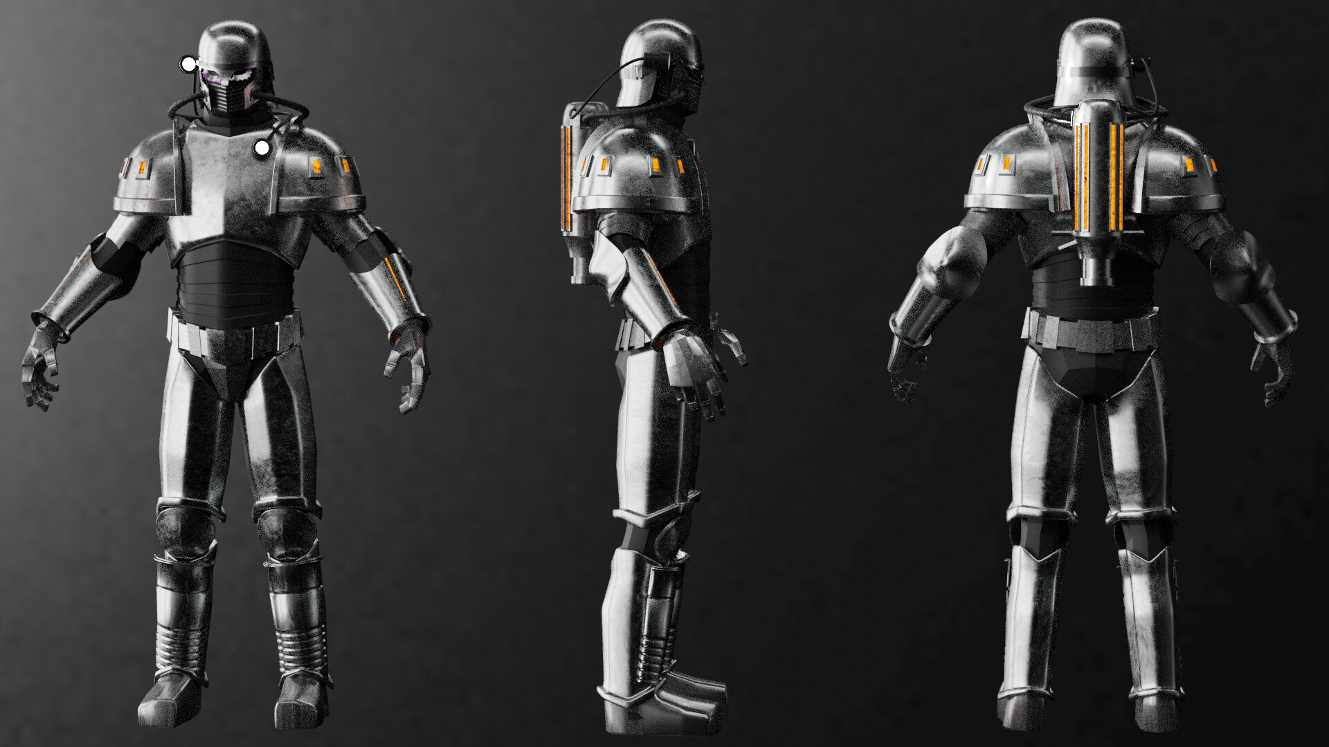 ArtStation - Chaos Magma-Born Animatronic (40k Inspired)