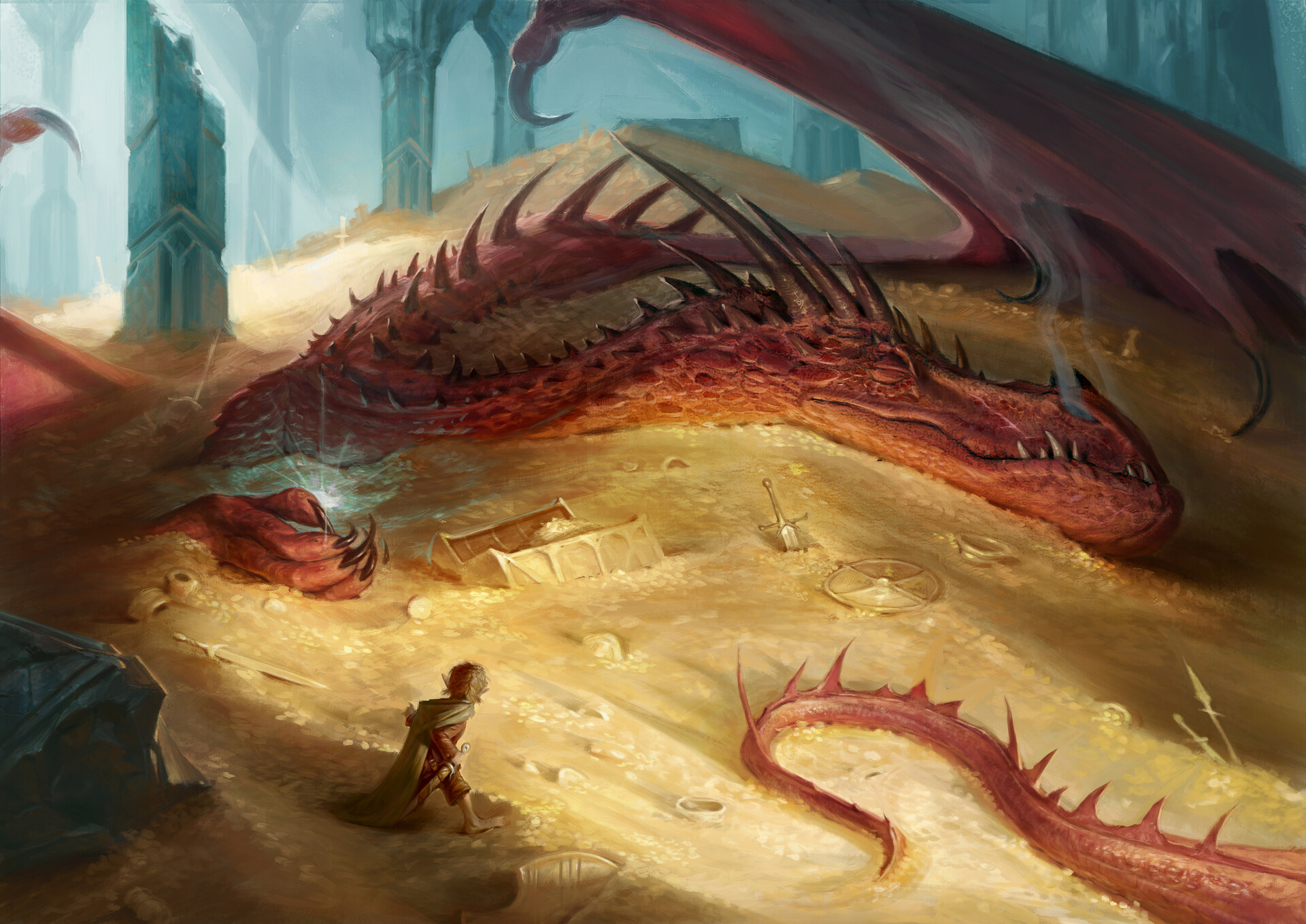 Smaug Bilbo Fanart