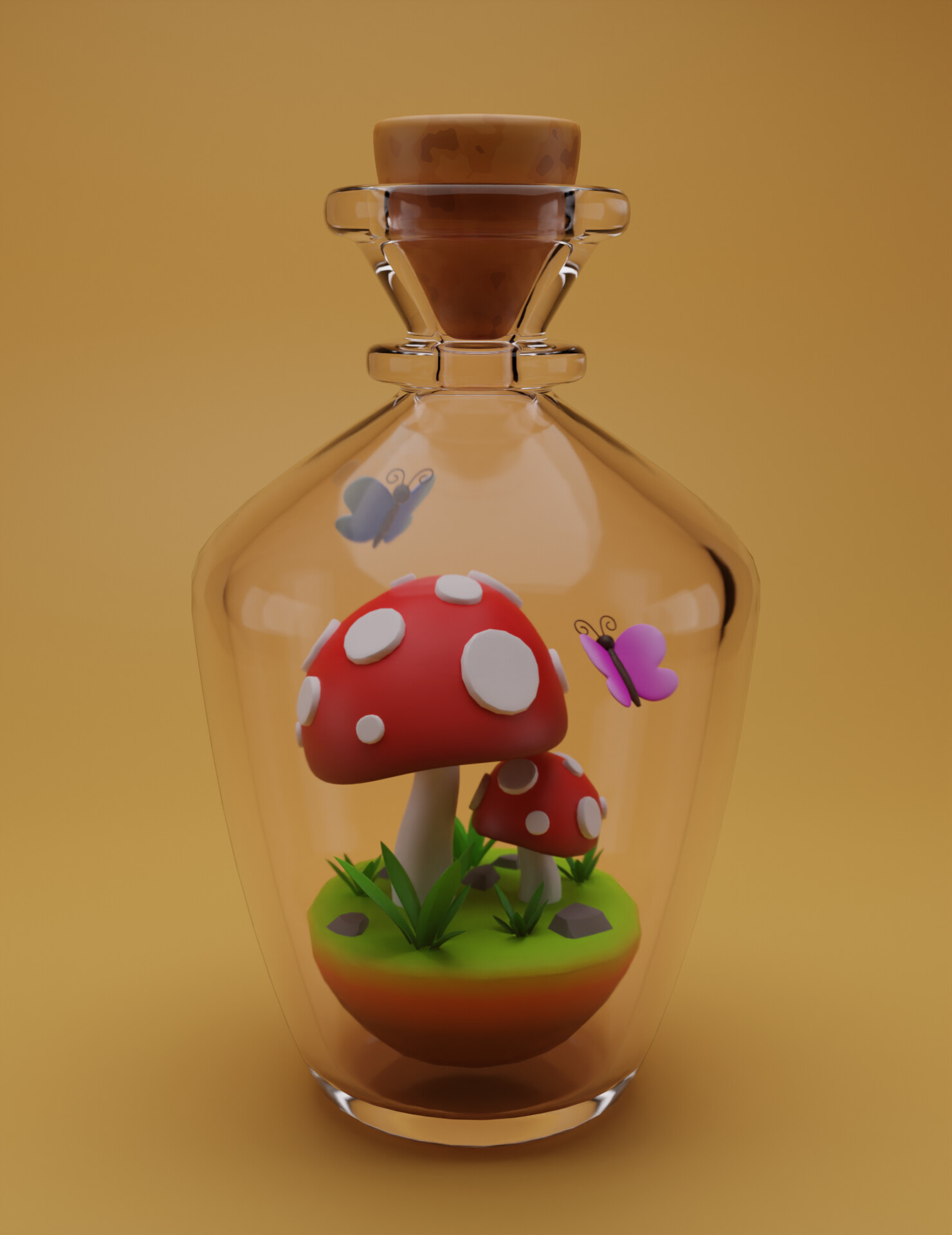 ArtStation - Bottle world