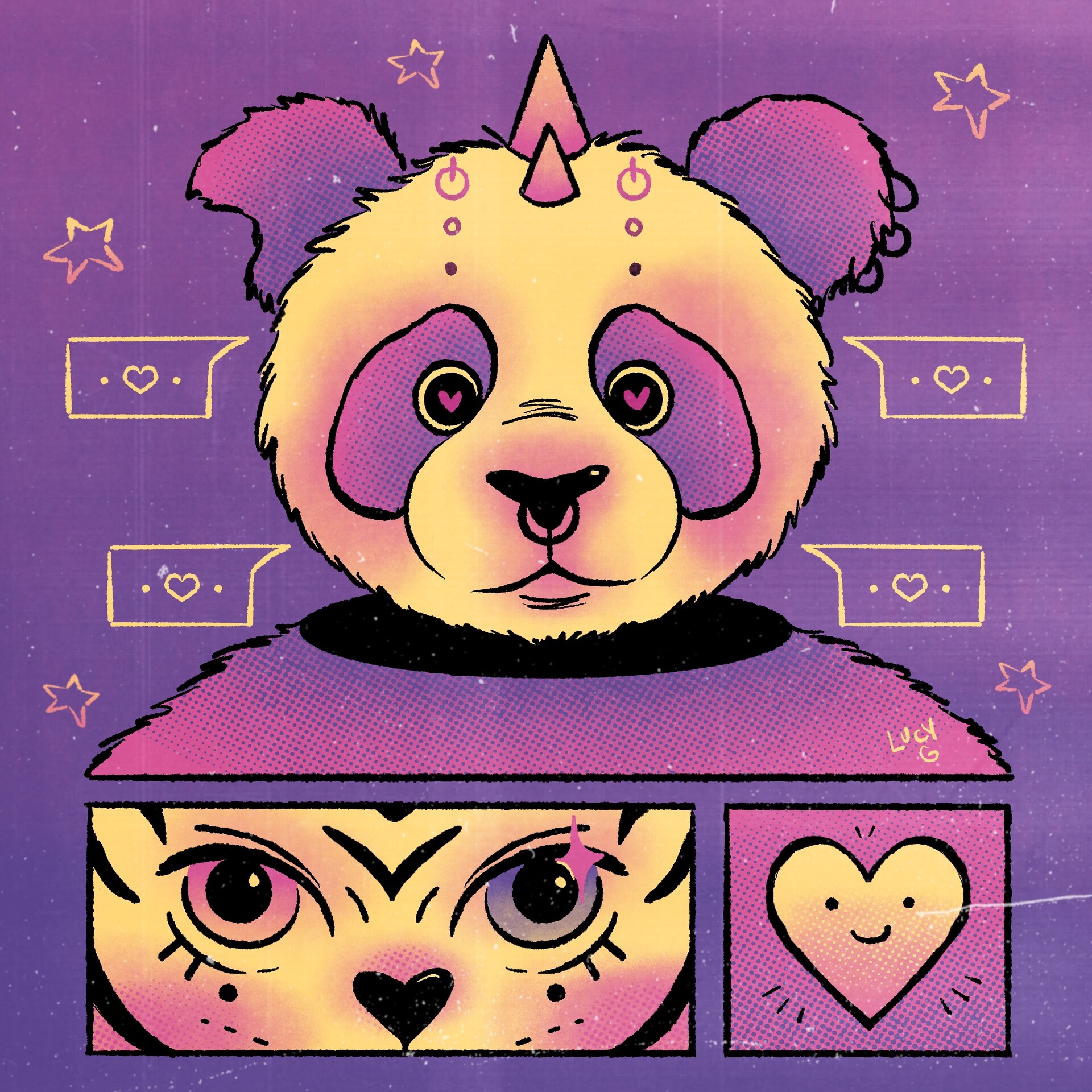 ArtStation - Panda in Love