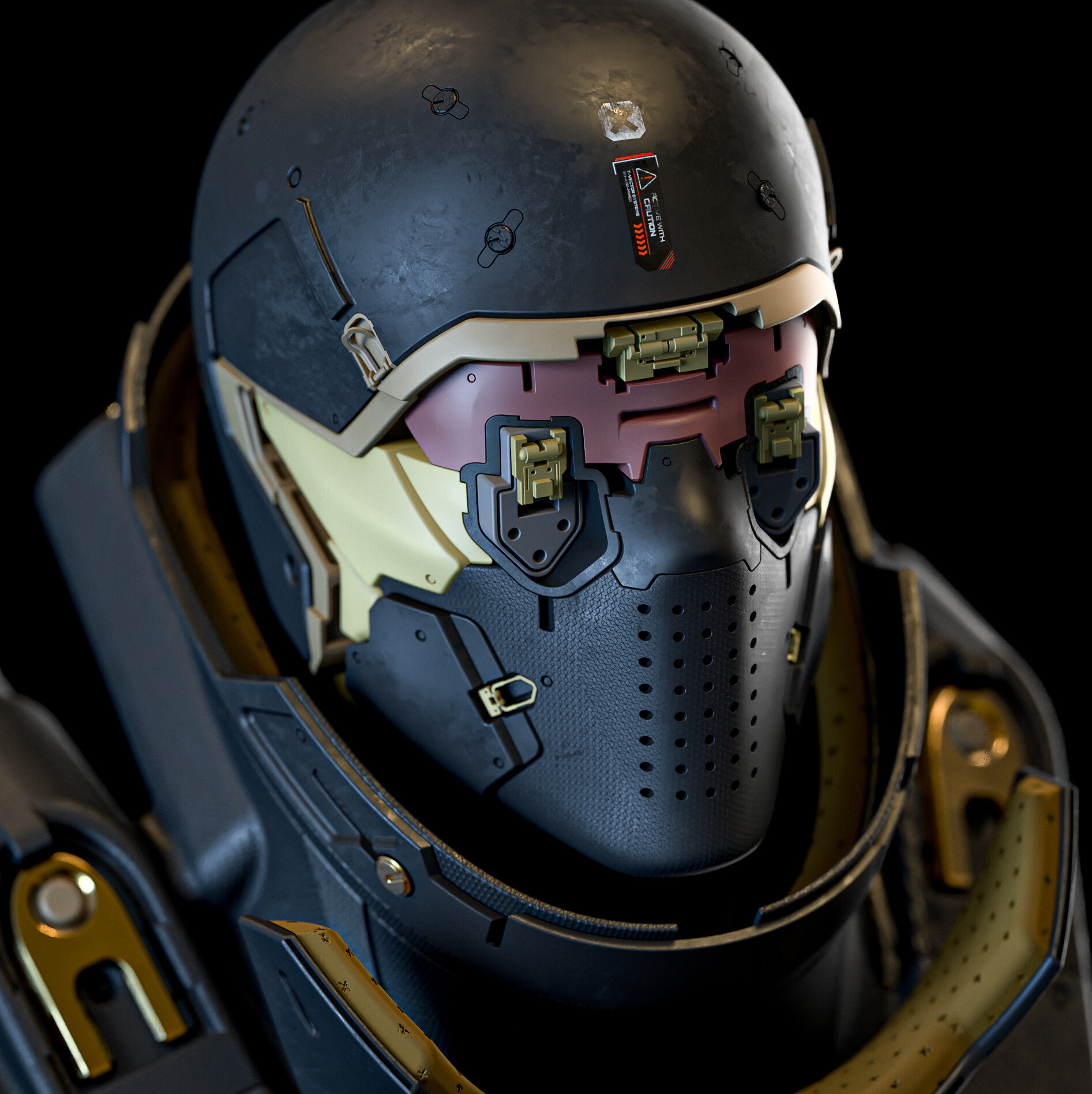 ArtStation - Helmets/Heads Designs