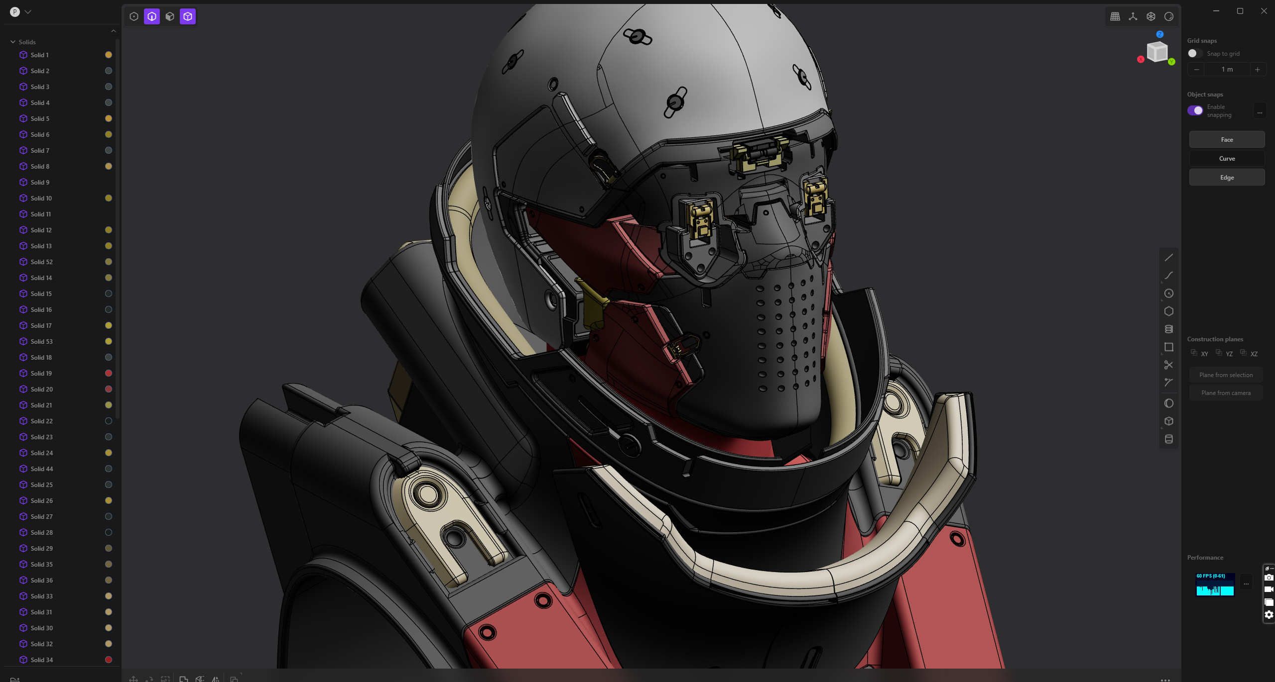 Rafael Amarante - Helmets/Heads Designs