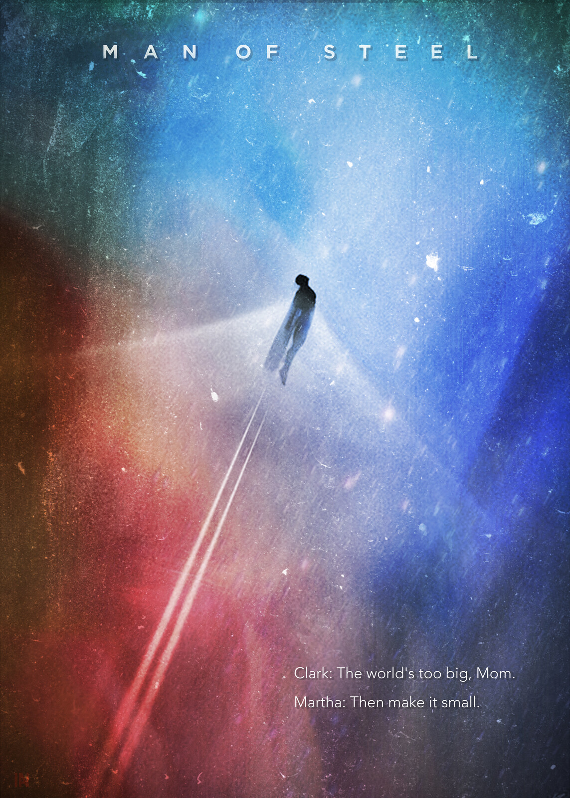 Ian Papa - Man of Steel Movie Poster