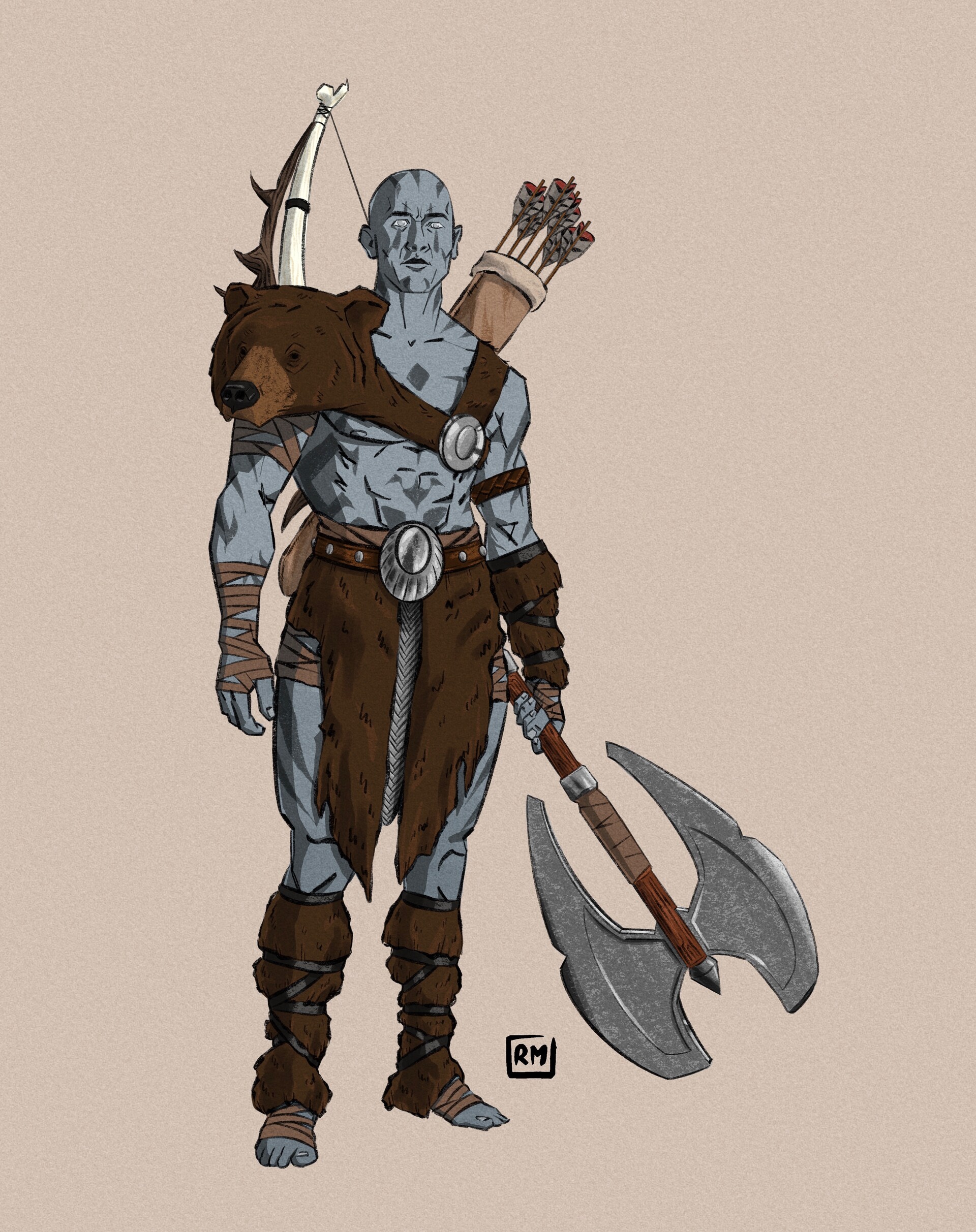 ArtStation - Goliath Character Commission