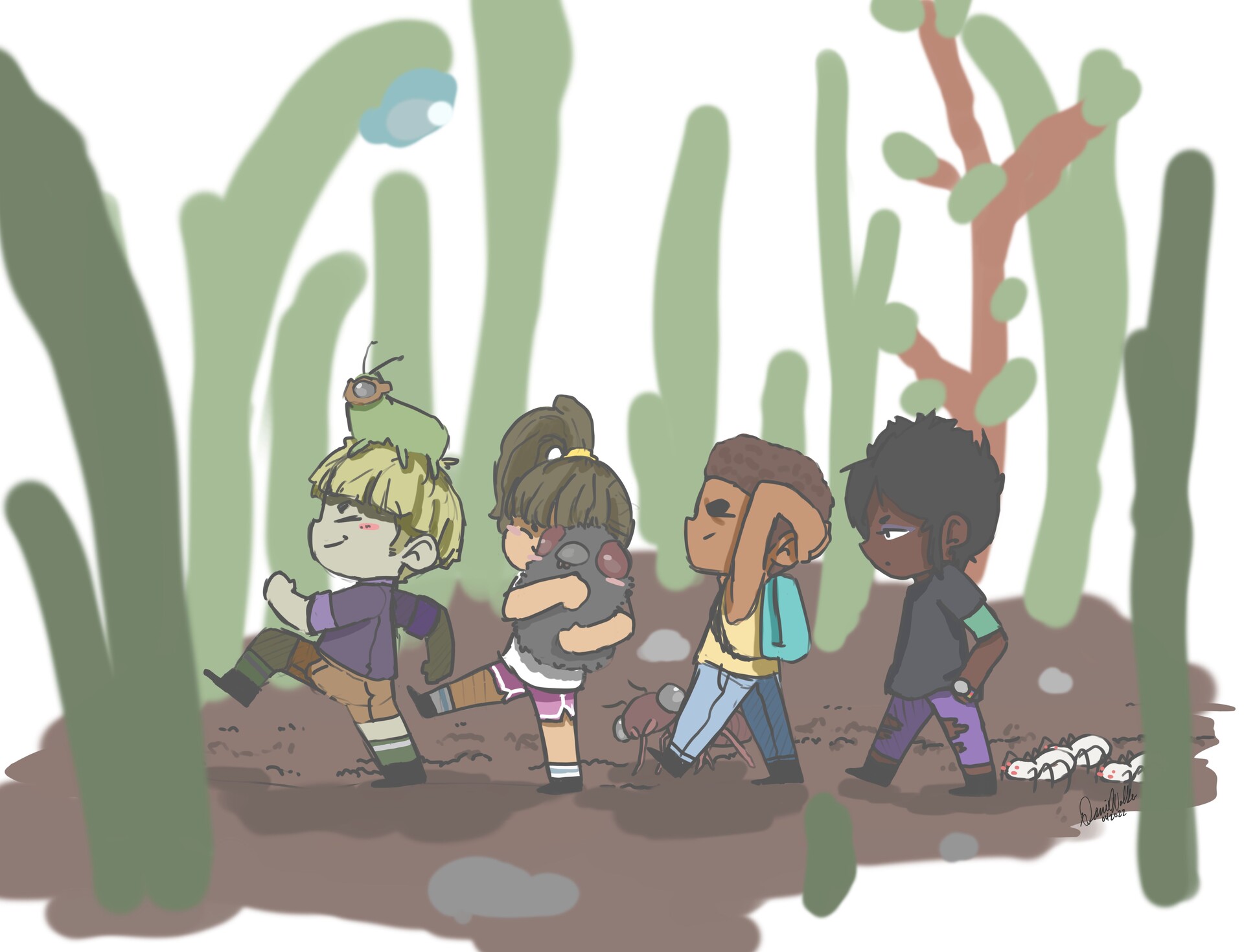 ArtStation - [fanart] On the Trail