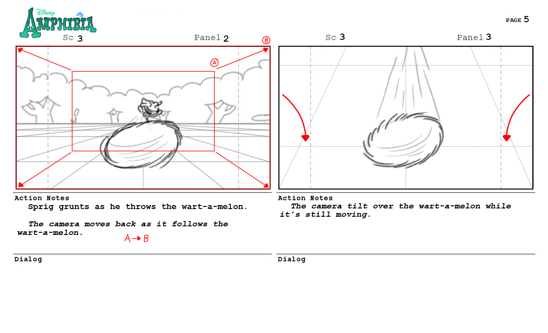 Amphibia Storyboard Exercise by Shadrak Wilde — ProUser.Me