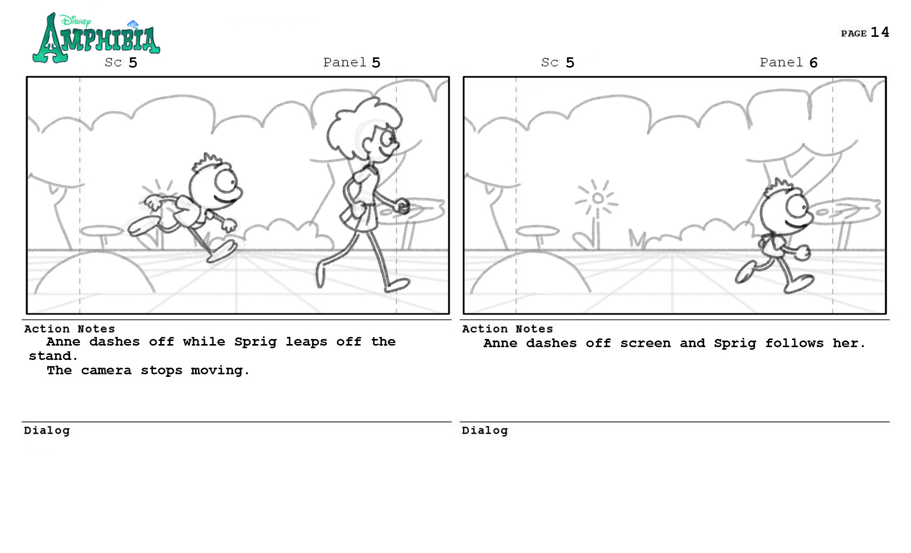 Amphibia Storyboard Exercise by Shadrak Wilde — ProUser.Me