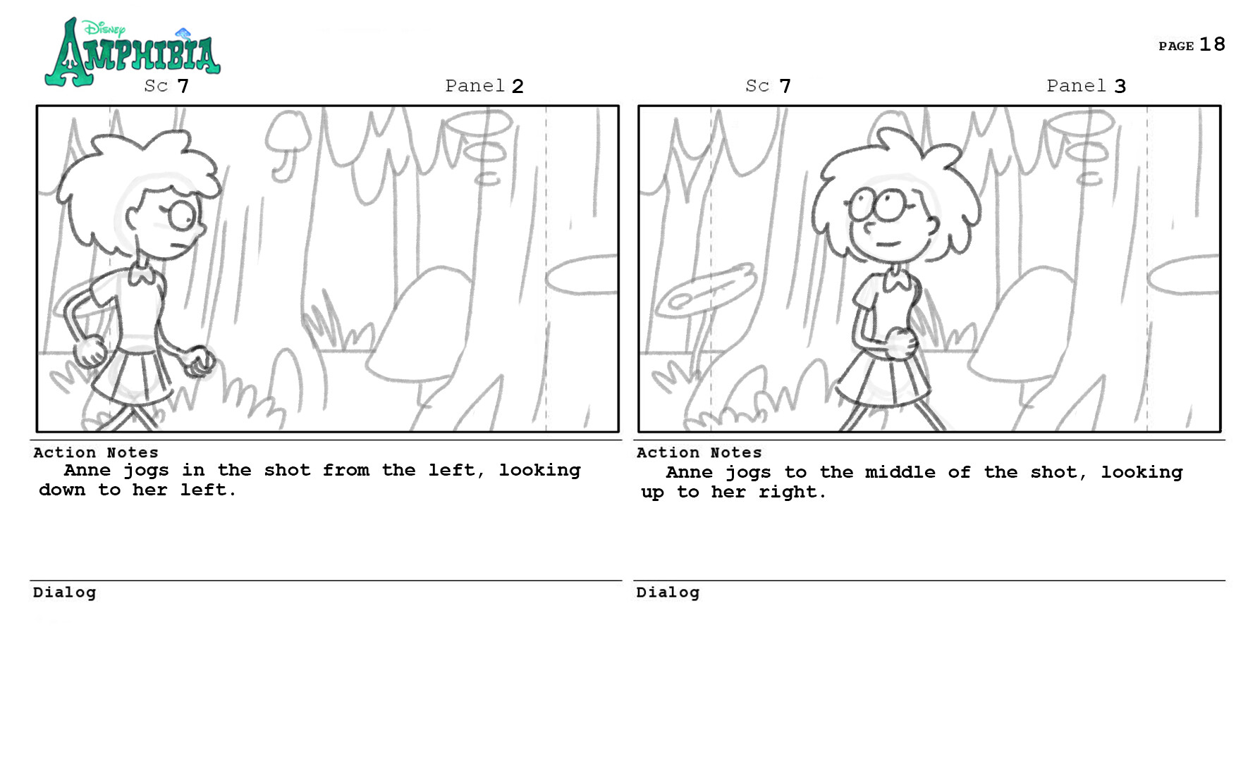 Amphibia Storyboard Exercise by Shadrak Wilde — ProUser.Me
