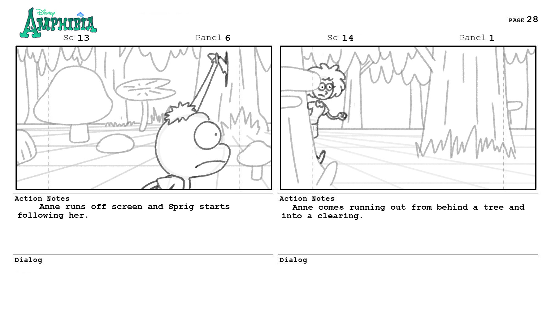 Amphibia Storyboard Exercise by Shadrak Wilde — ProUser.Me