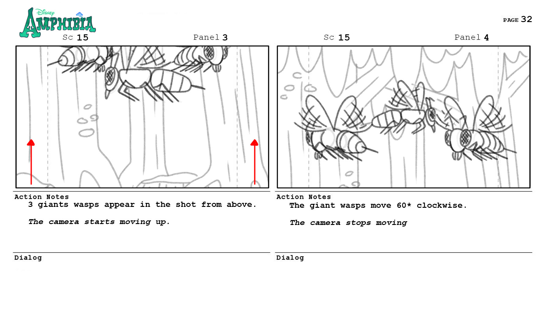 Shadrak Wilde - Amphibia Storyboard Exercise