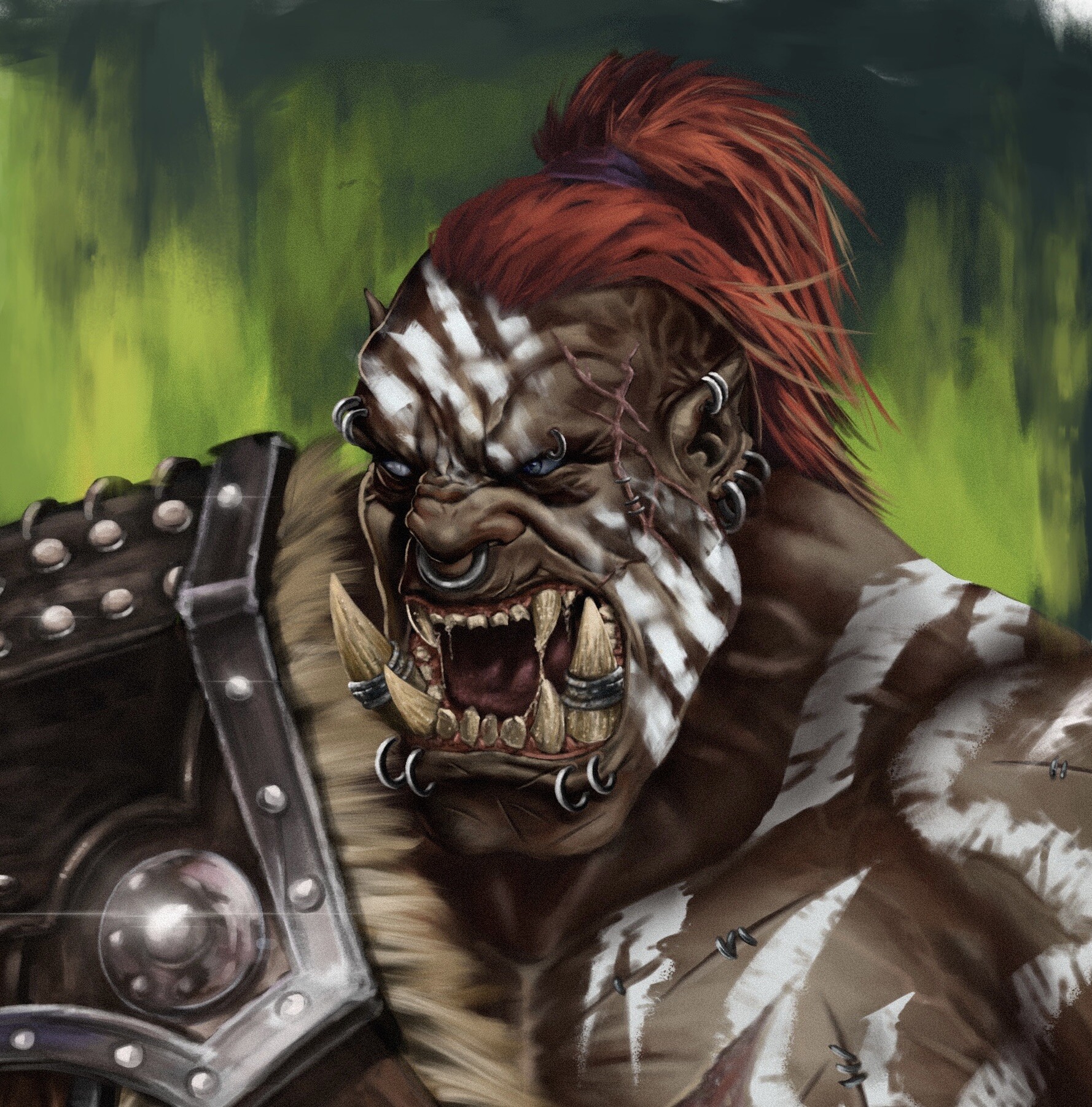 ArtStation - Character portrait - Astaroth