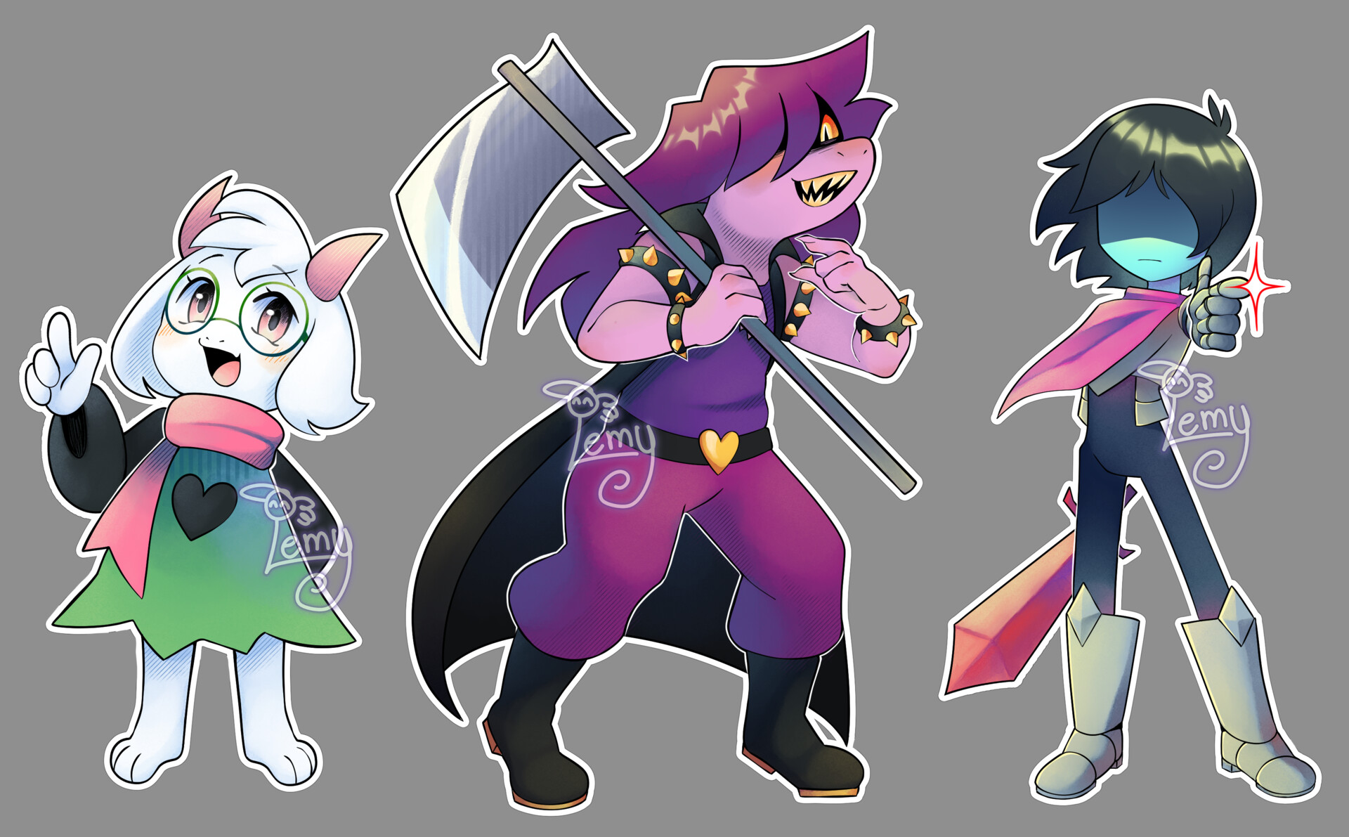 ArtStation - Deltarune