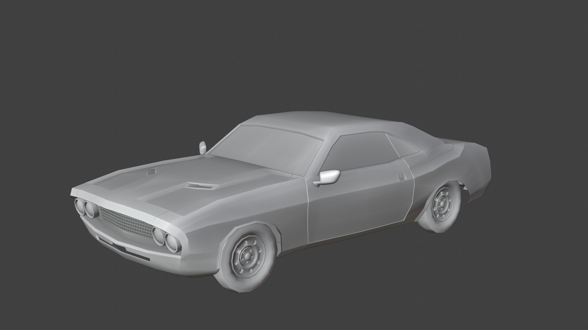 ArtStation - Dodge challenger R/T Car