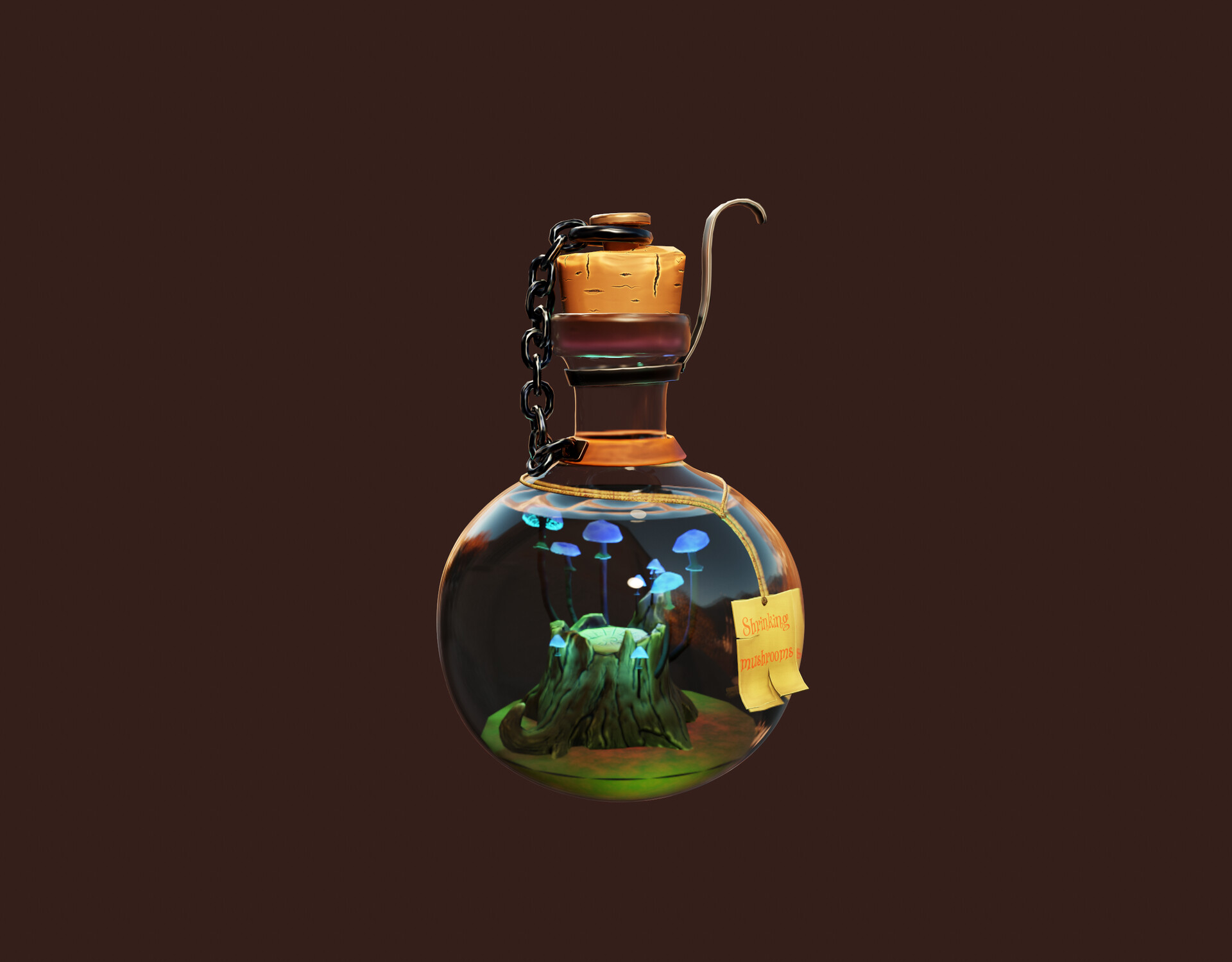 Ilya Vink - Magic shrinking mushroom potion