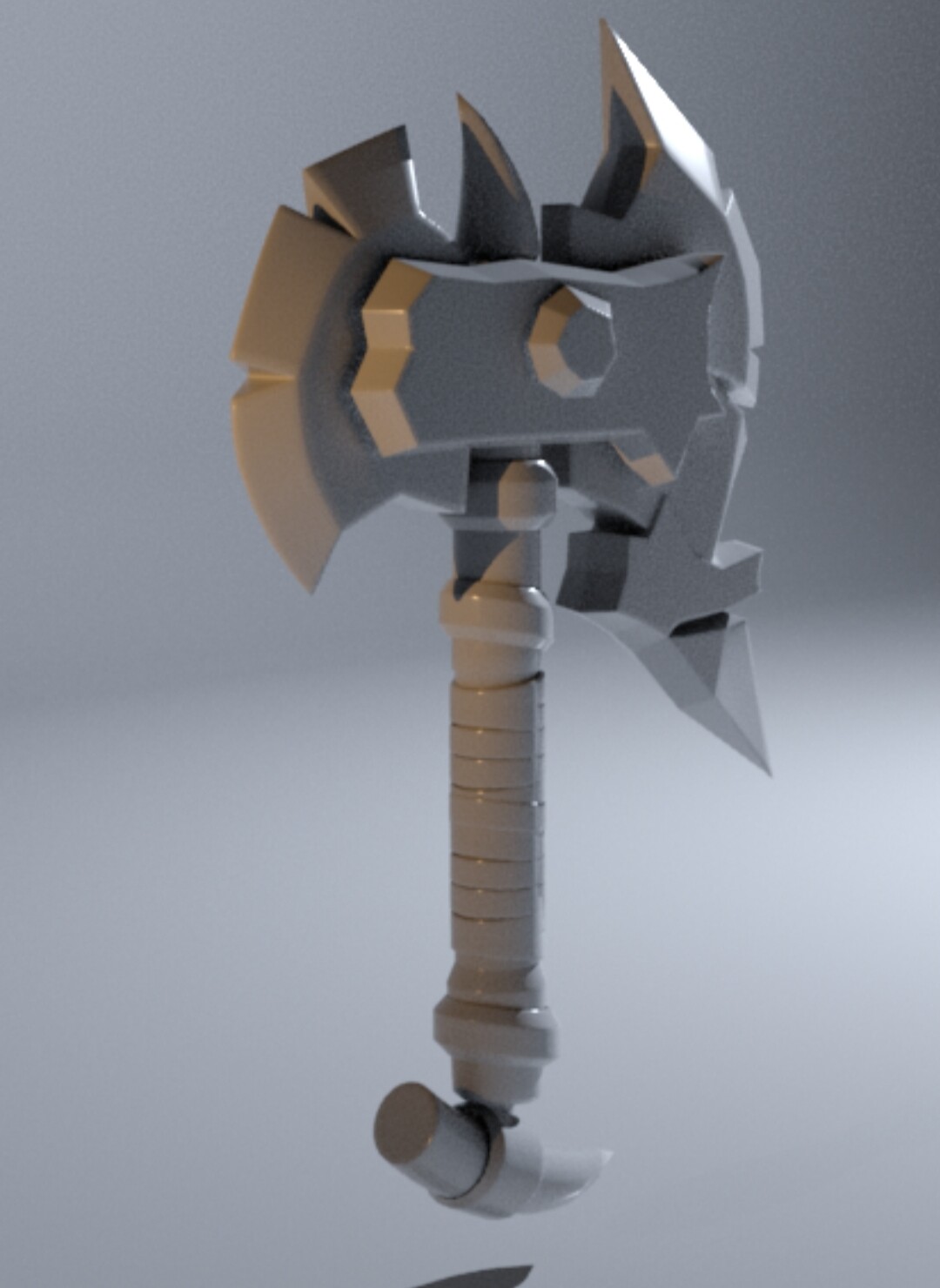 ArtStation - Axe basic model.