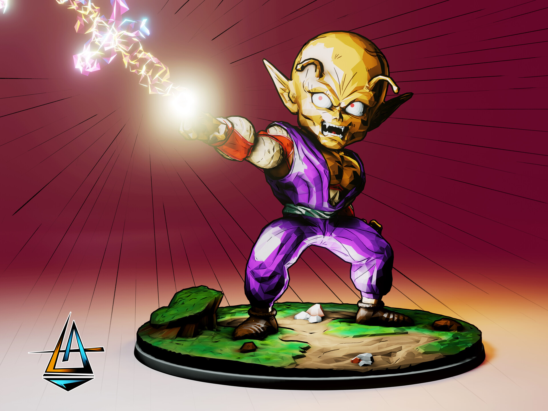 ArtStation - Orange Piccolo Chibi