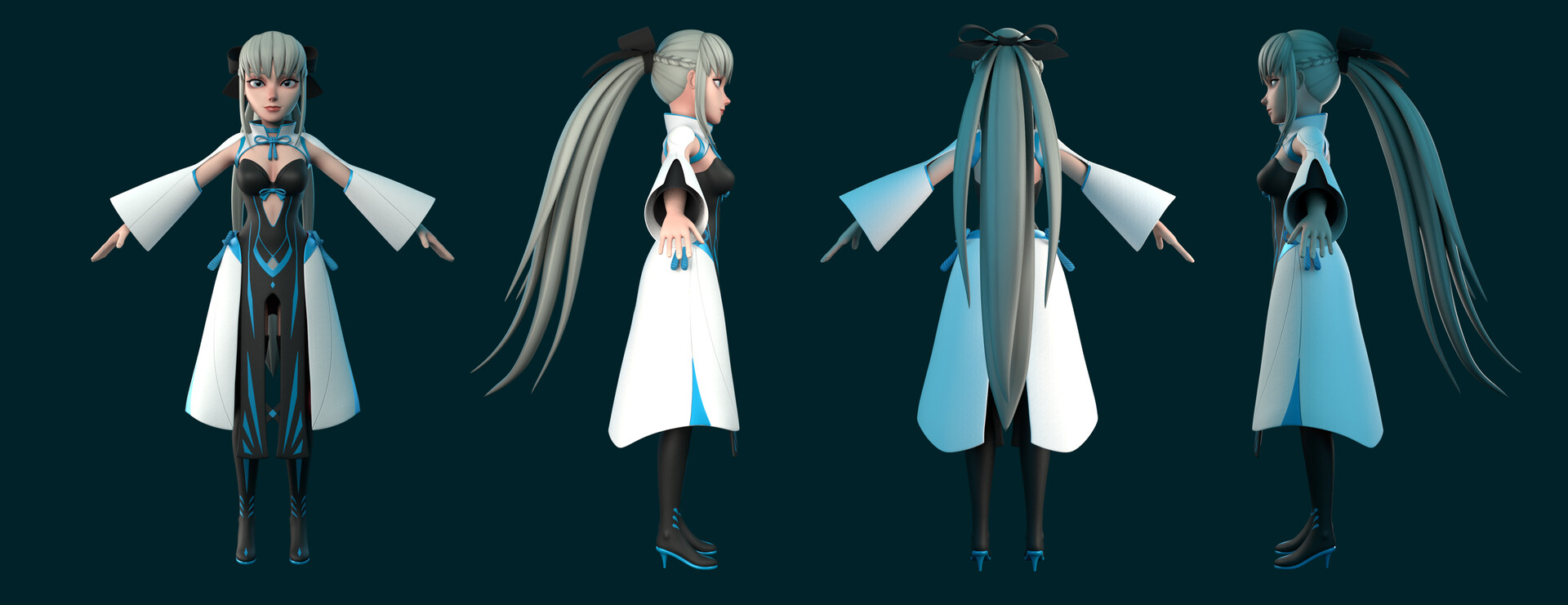 Sivavit Bunthongsuk - Stylized Morgan Le fay | Fate/Grand Order Fan Art