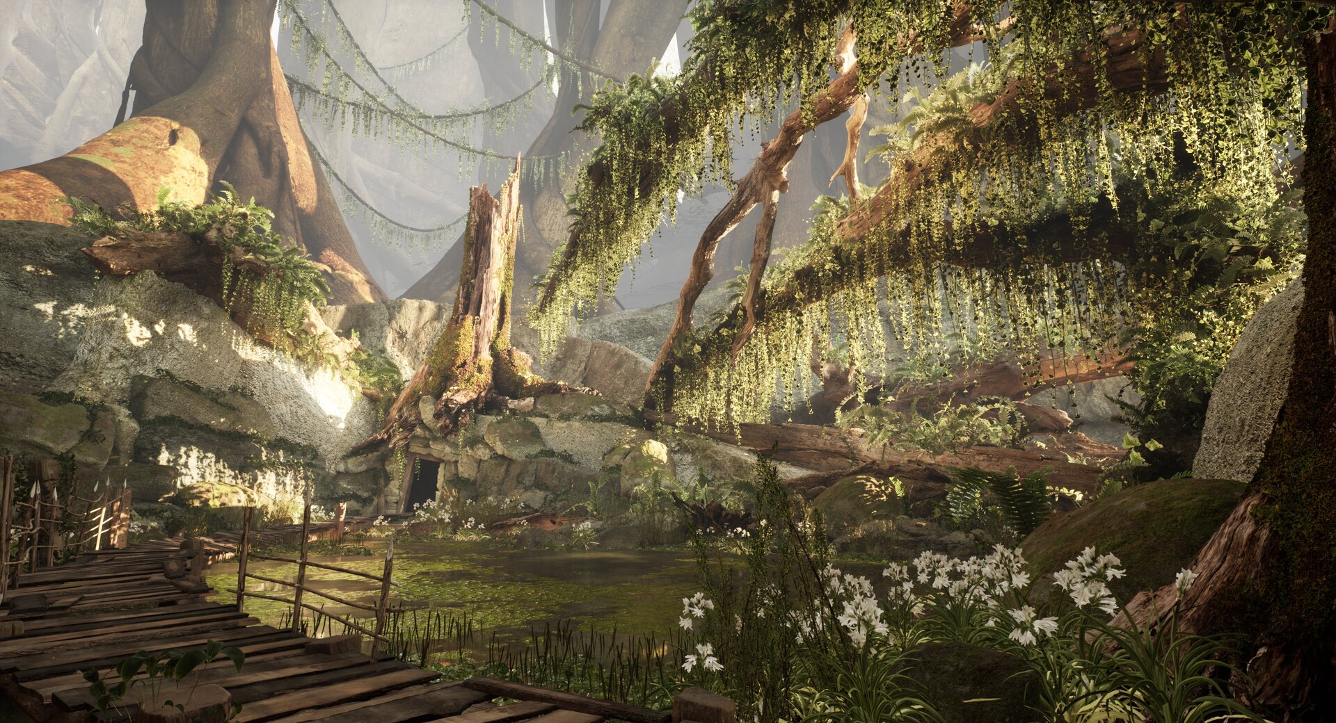 Filip Hryhor - Fantasy forest | Witcher inspired environment | Unreal ...