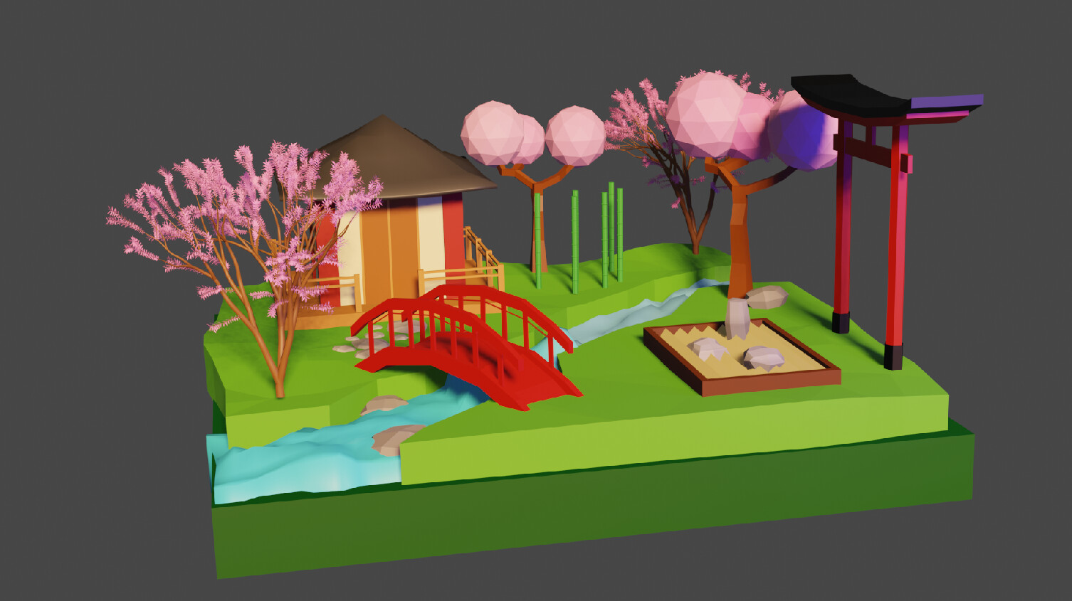 ArtStation - Japanese Environment