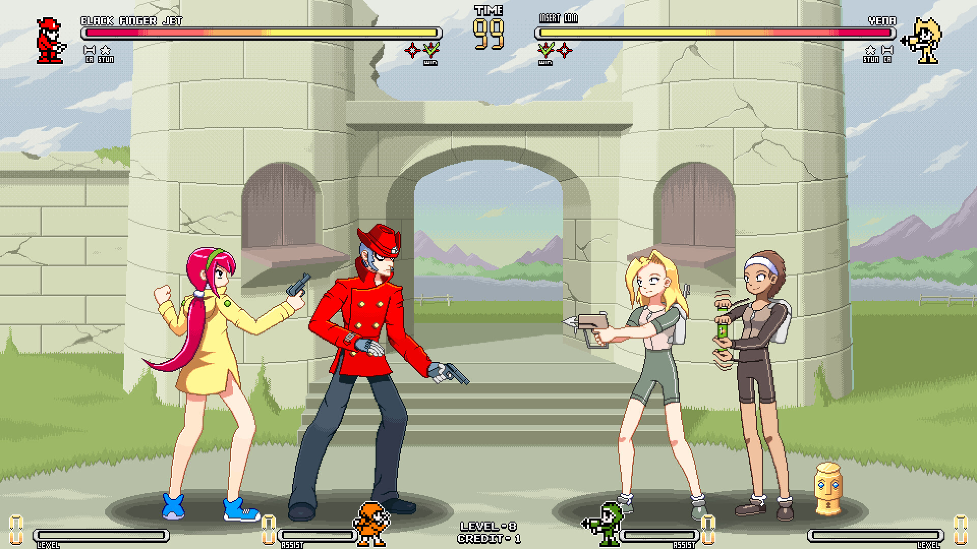 ArtStation - Black Finger Jet vs. Aqua Ippan