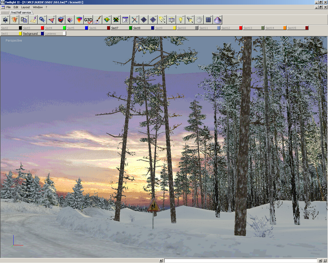 Frédéric Bousquet - Environment artist Vrally 3 - PS2
